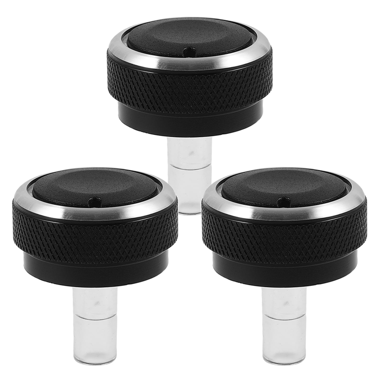 Hemoton 1 Set Rotary Switch Knob Metal Knob Auto Condition System Knobs ...