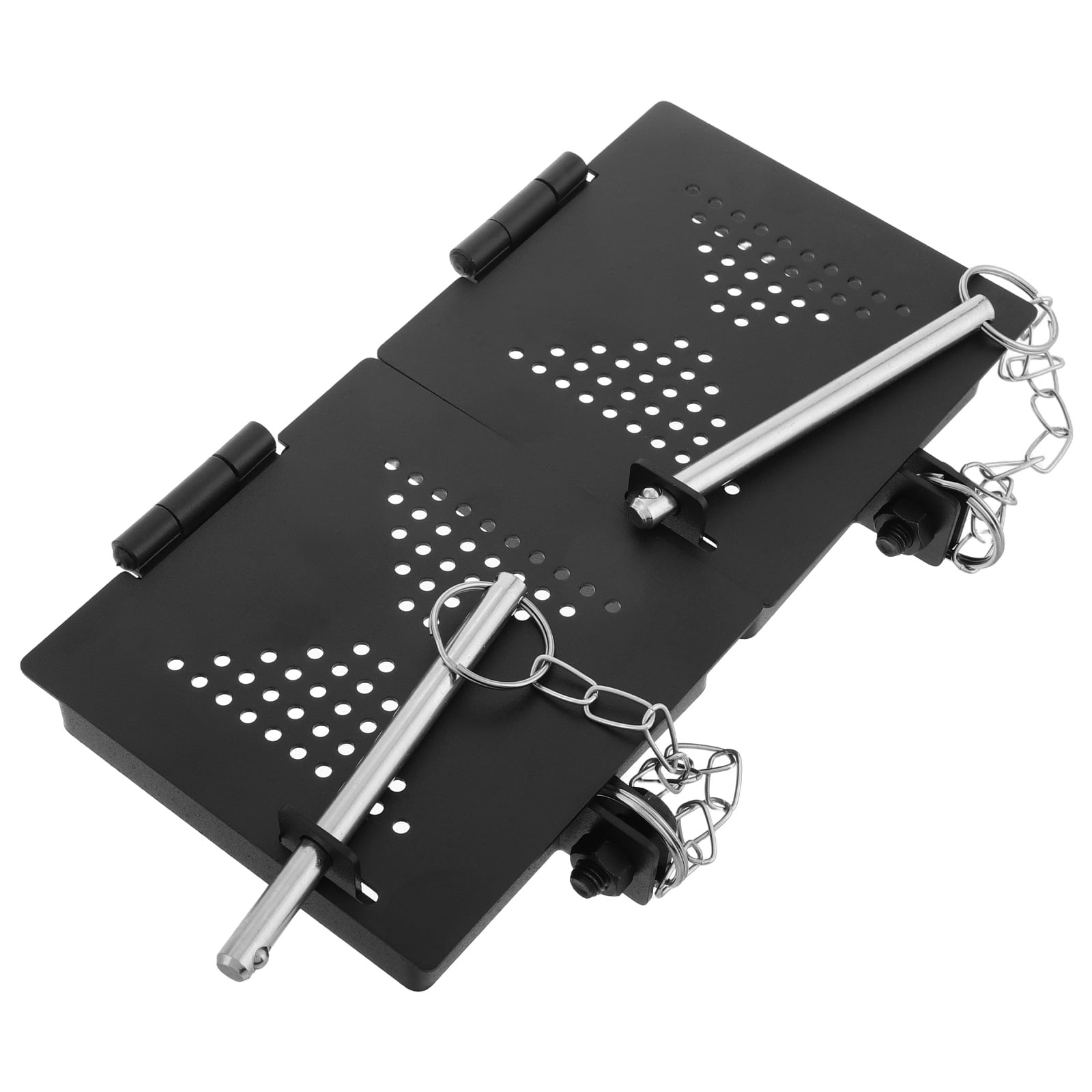 SOPOTUTU 1Set Durable Black Rv Bumper Cover Caps Carbon Steel ...