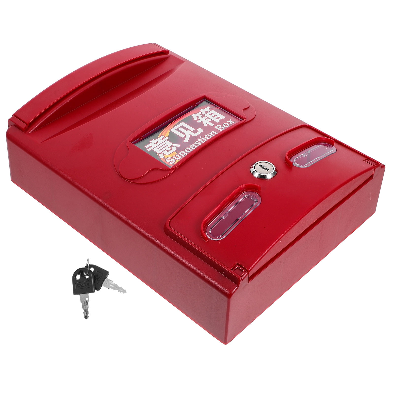 Hemoton 1 Set of Security Mailbox For Office Wall Mounted Mailbox ...