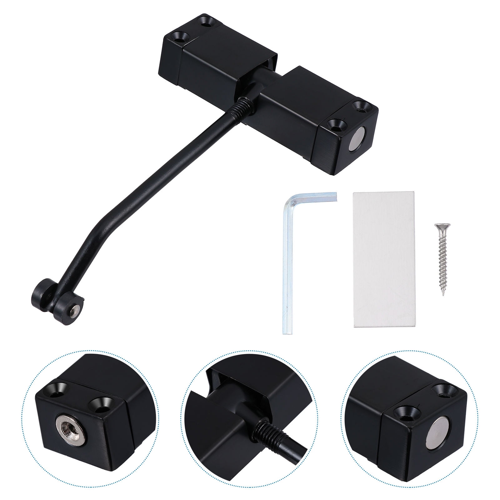 Hemoton 1 Set Easy to Install Door Closer Adjustable Strength and Quiet ...