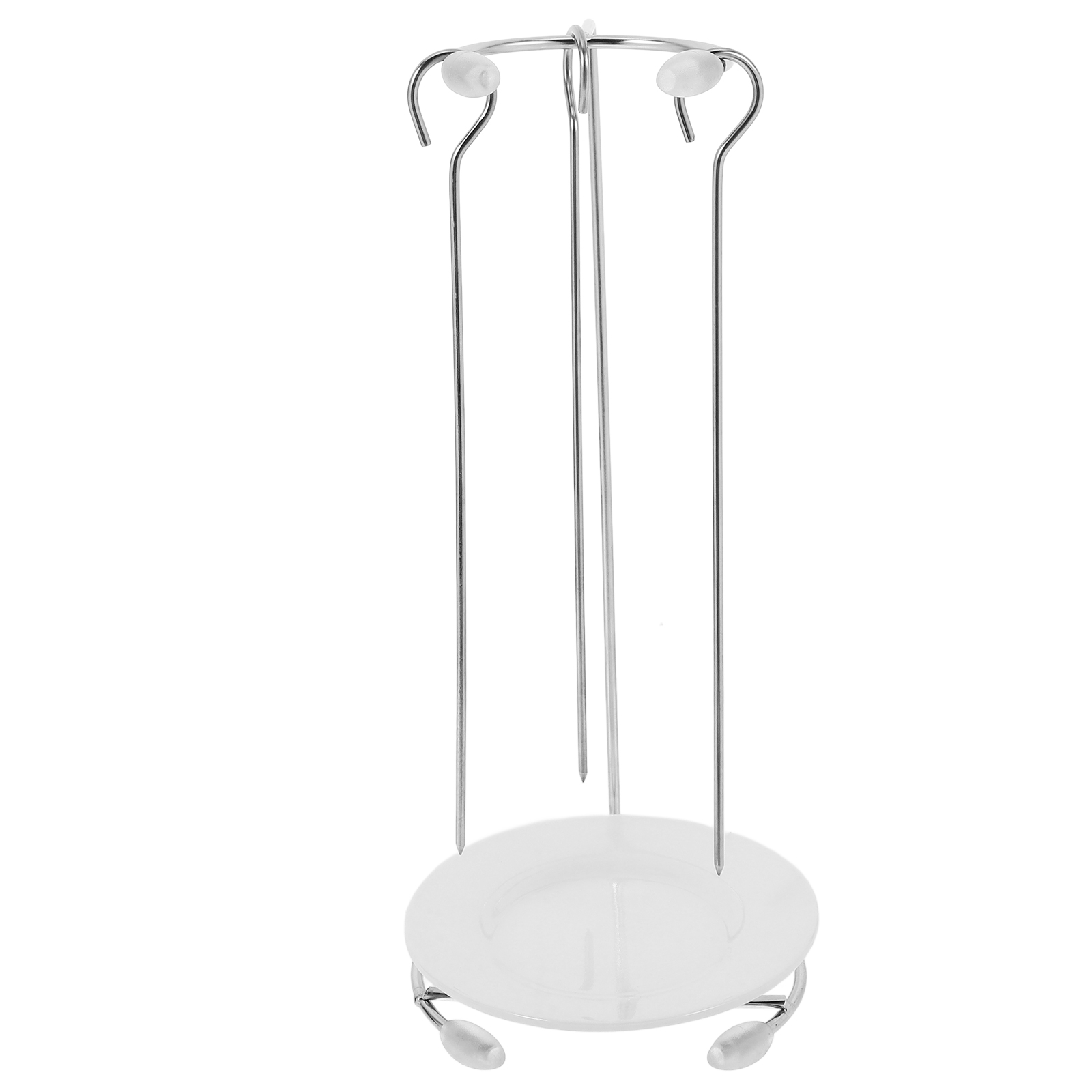 HEMOTON 1 Set Kebab Skewer Stand Barbecue Rack Bbq Hanger Standing ...