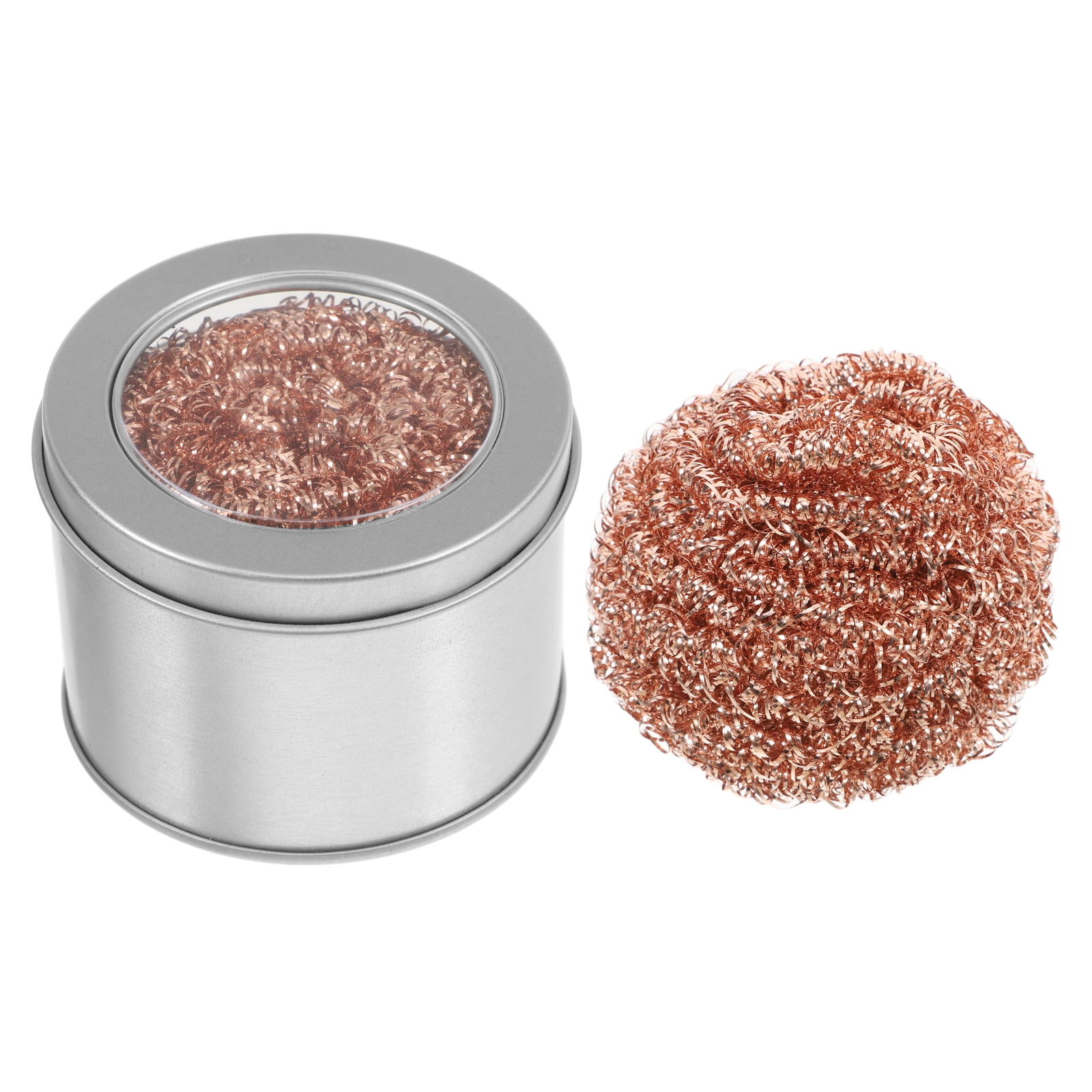 Hemoton 1 Set Soldering Tip Cleaner Wire Ball Cleaning Wire and Holder ...