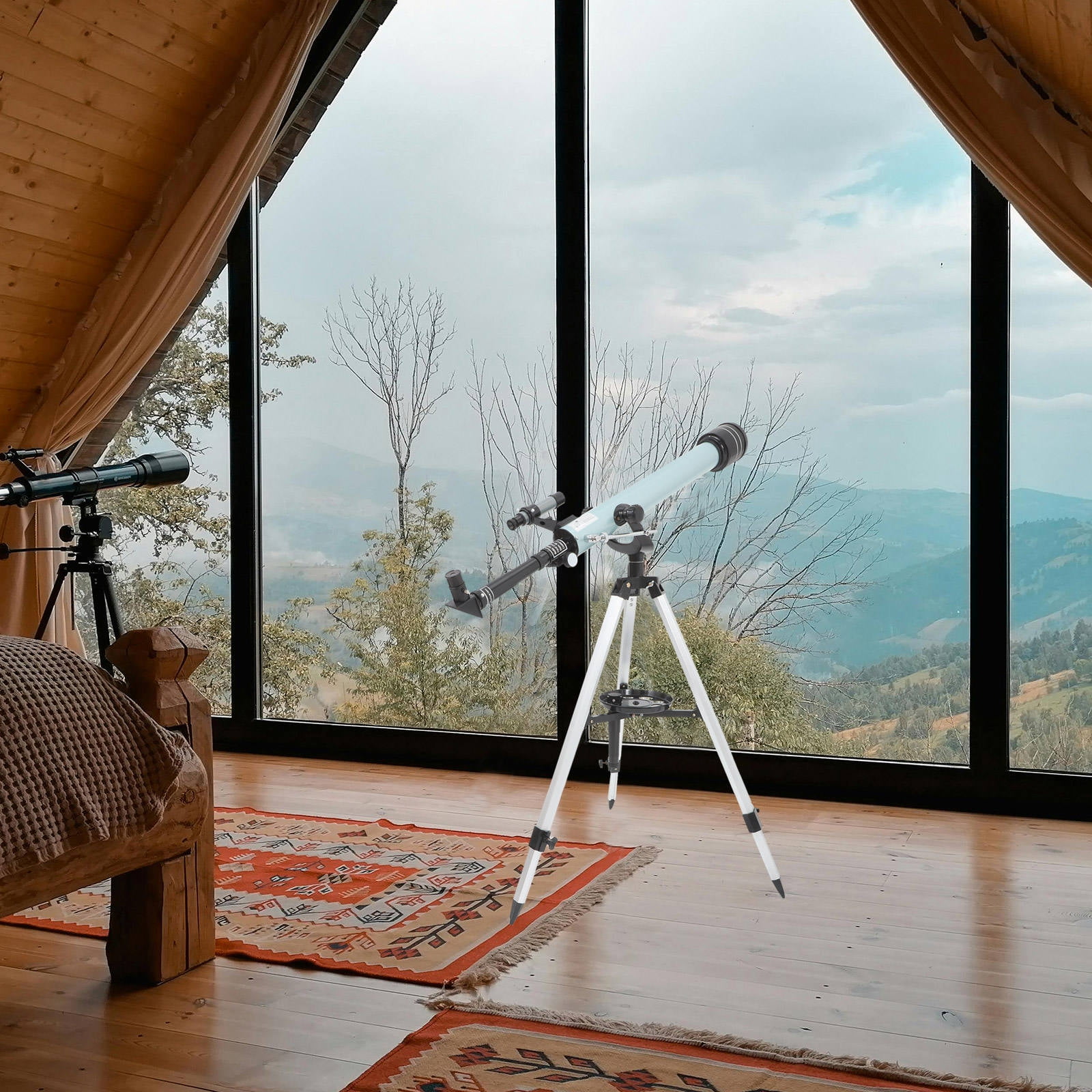 Hemoton 1 Set Spotting Scope Telescope Outdoor Telescope Refraction ...