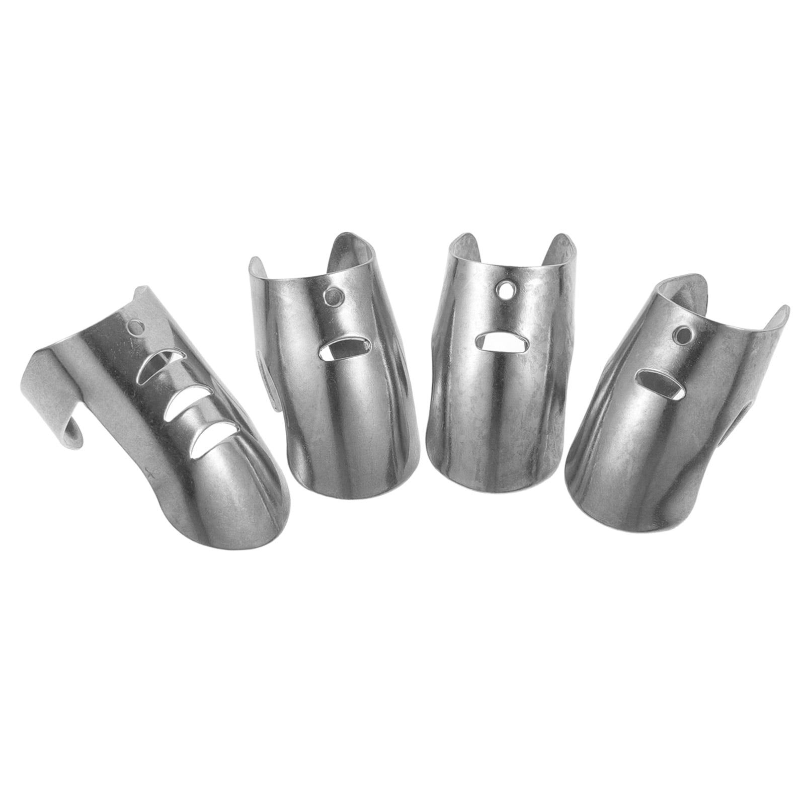 Hemoton 1 Set Stainless Finger Protectors Food Cutting Finger ...