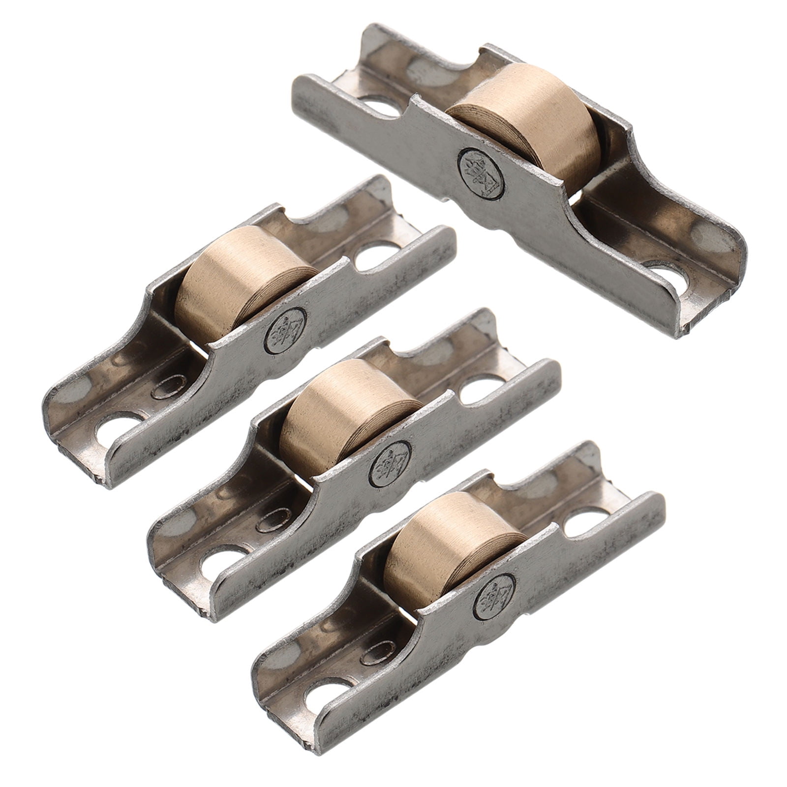 Hemoton 1 Set Of Stainless Steel Sliding Screen Door Rollers Heavy Duty ...