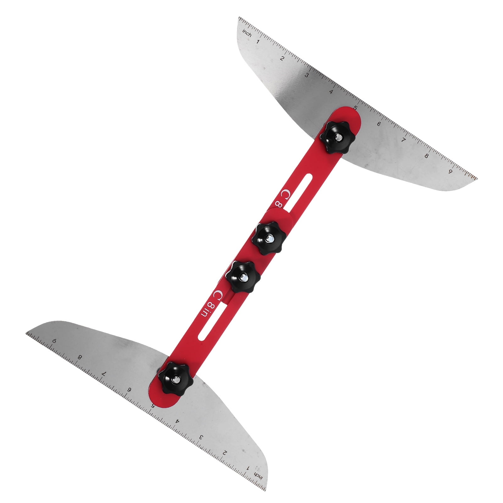 Hemoton 1 Set Stair Tread Template Tools Metal Stair Gauge Tools Set ...