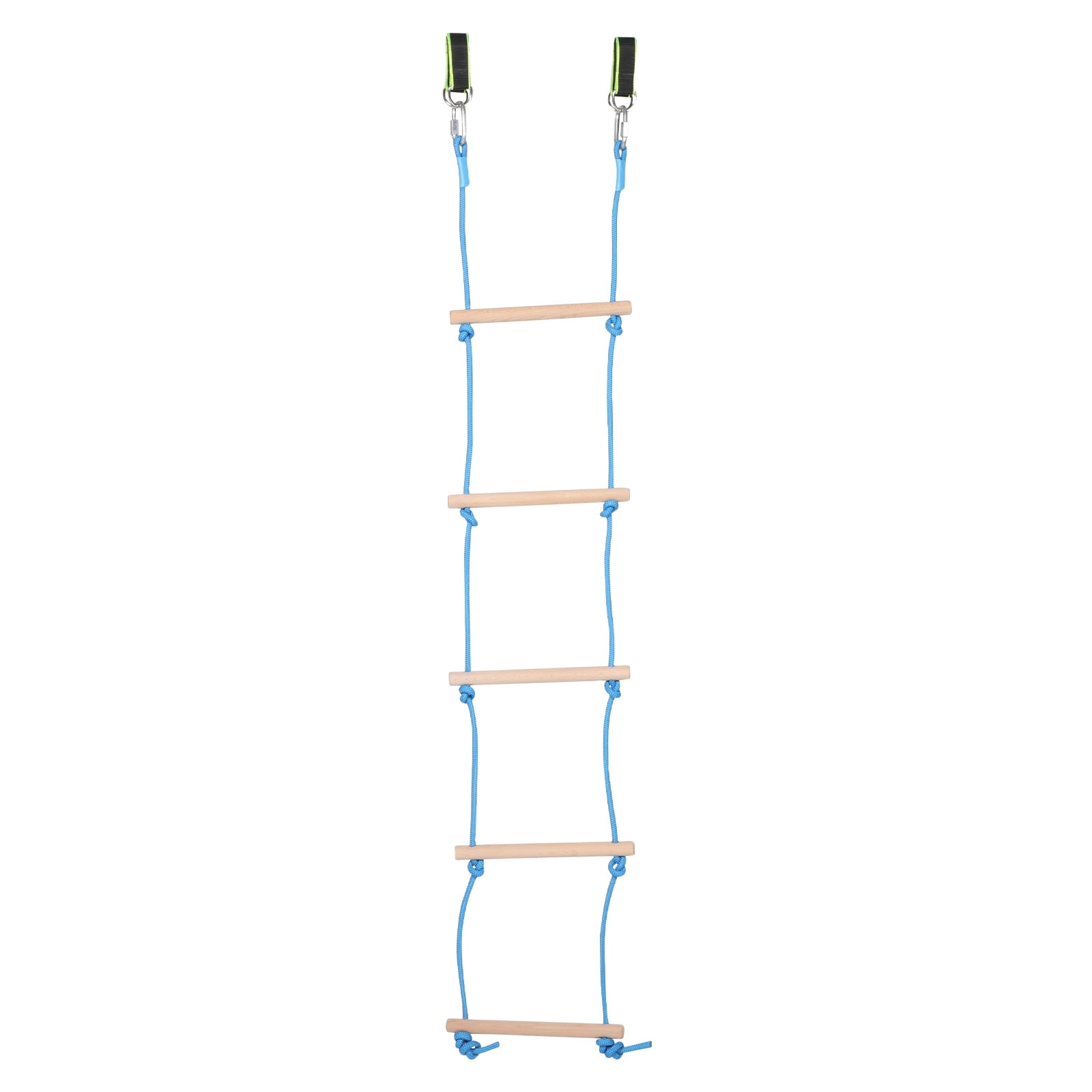 Hemoton 1 Set Swing Rope Ladder Kids Playground Wooden Ladder Tree ...