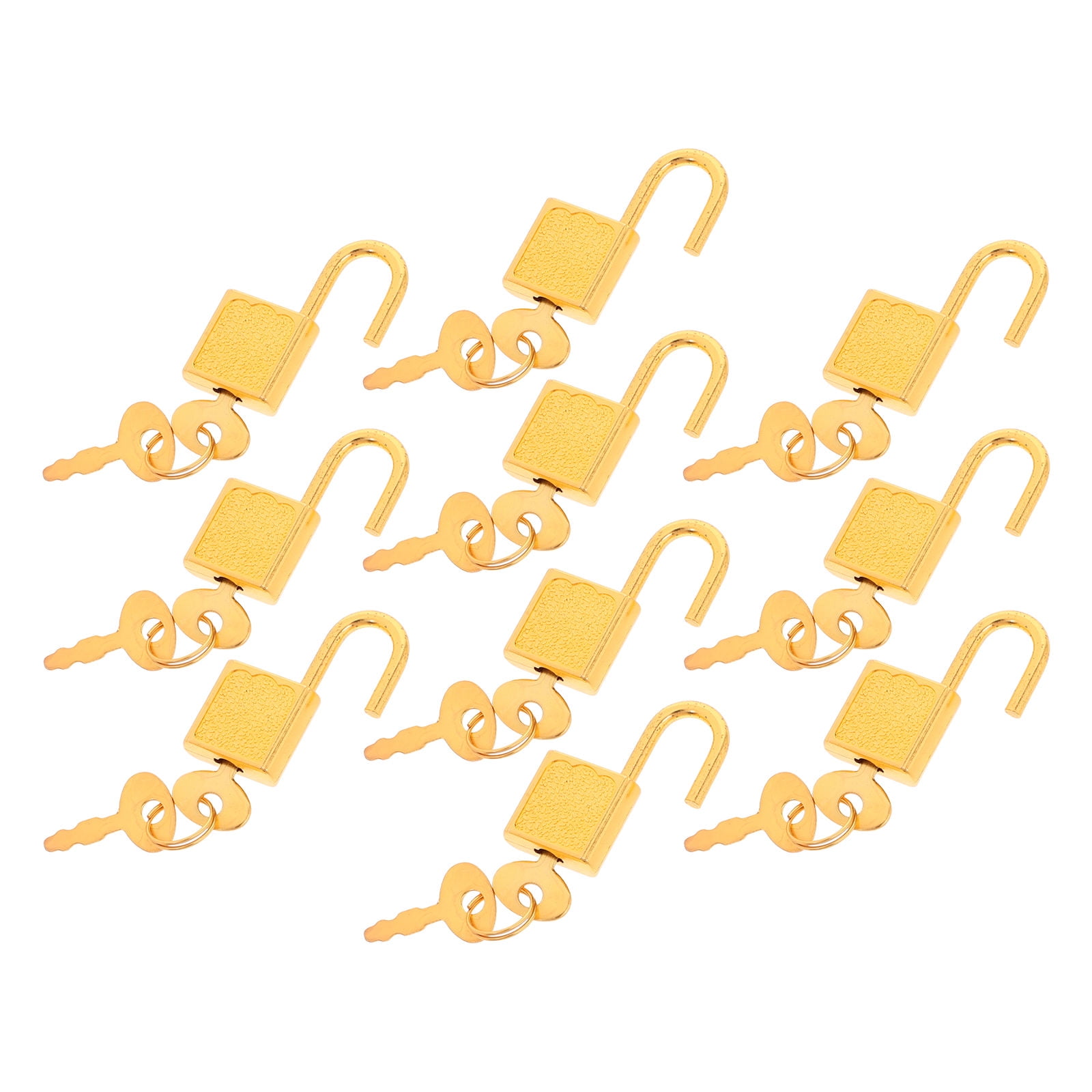 Hemoton 1 Set Tiny Locker Lock Convenient Pad Lock Cabinet Door Locking ...