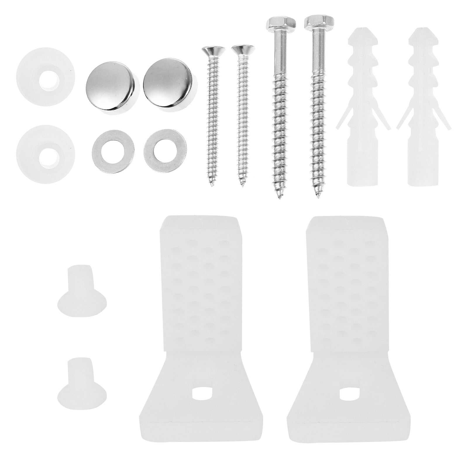 Hemoton 1 Set Toilet Foot Screws L Shaped Toilet Foot Mounting Screws ...