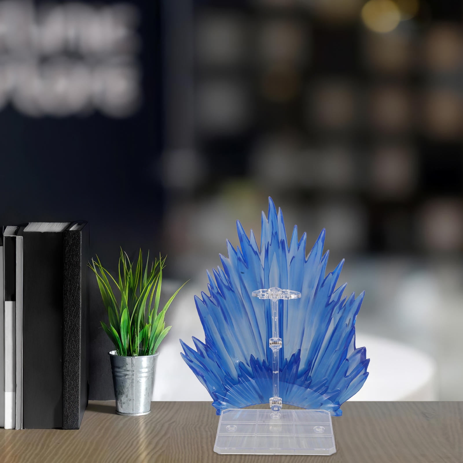 Hemoton 1 Set Transparent Assembly Action Figure Display Holder with ...