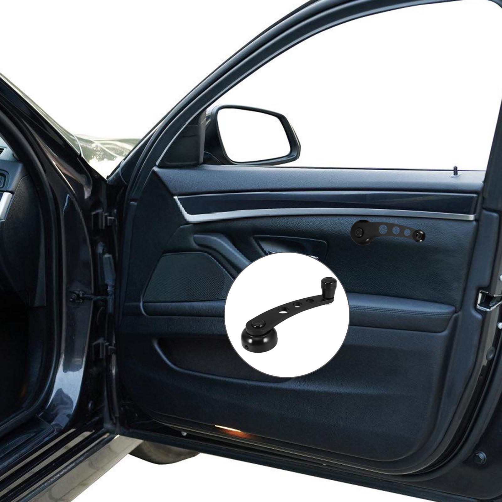 Hemoton 1 Set Universal Car Window Crank Handle Replacement Metal ...