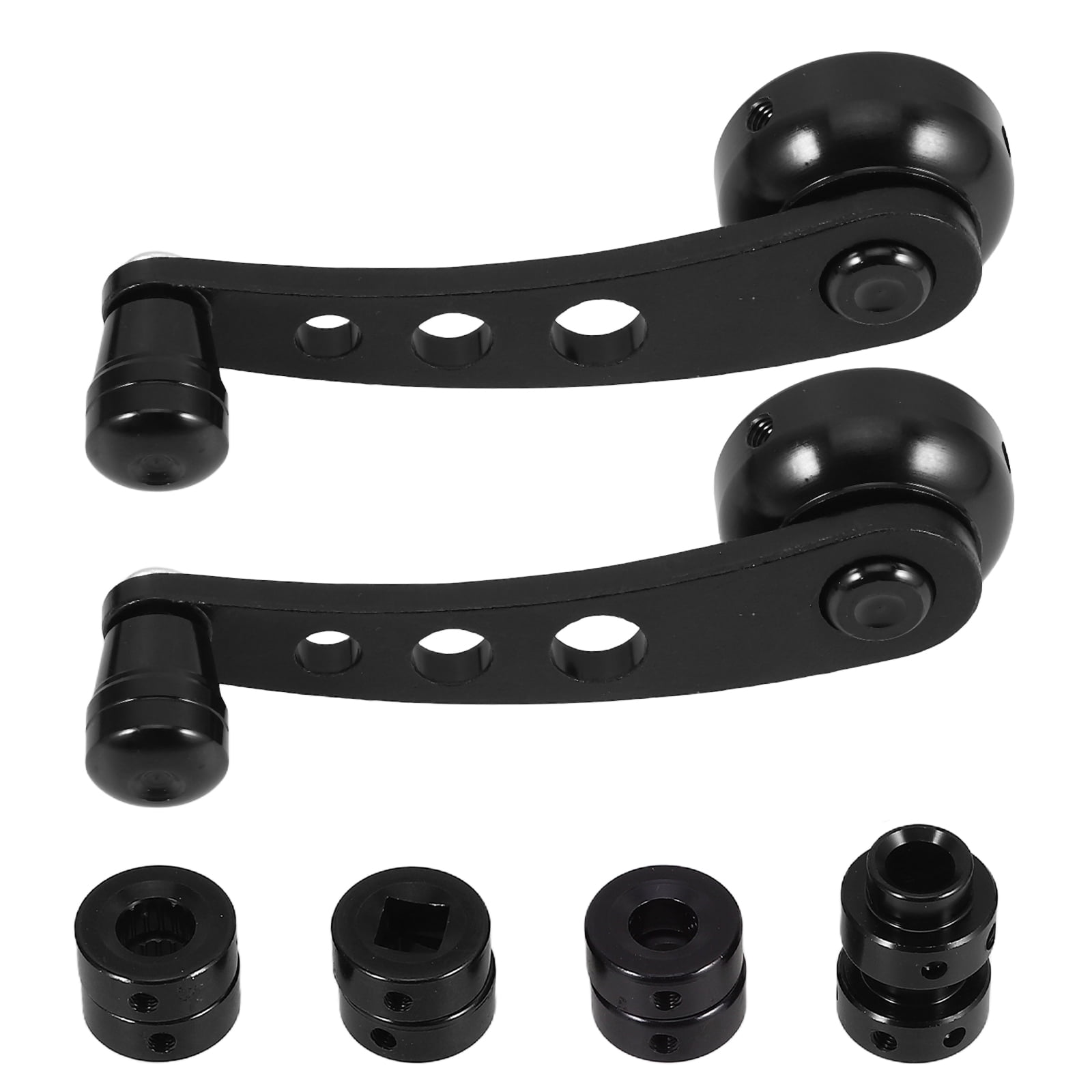 DEEPCRAFF Car Window Crank Handle Black Metal 1 Set 4.5x1.4x0.9in ...