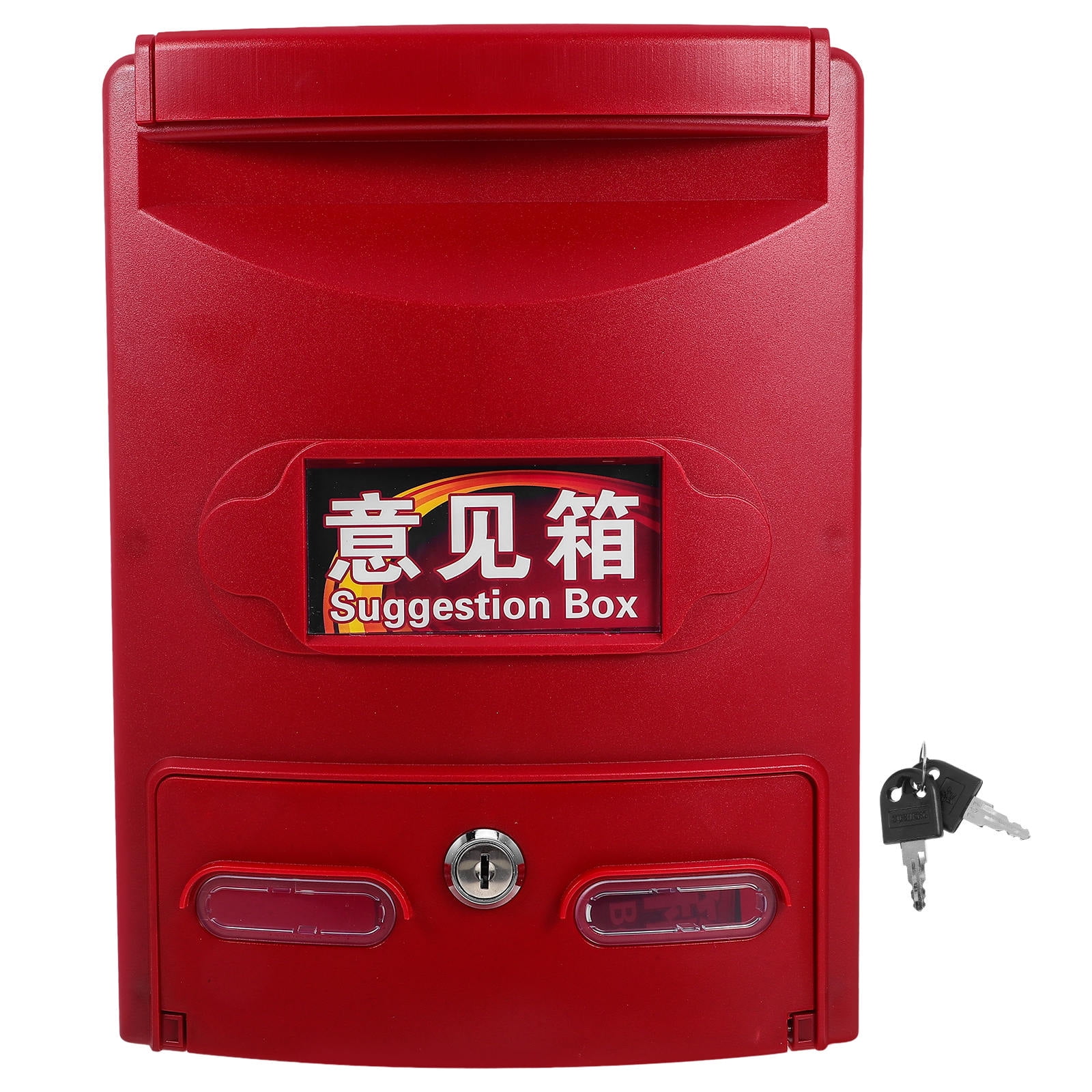 Hemoton 1 Set of Wall Mounted Mailbox Security Complain Mailbox For ...