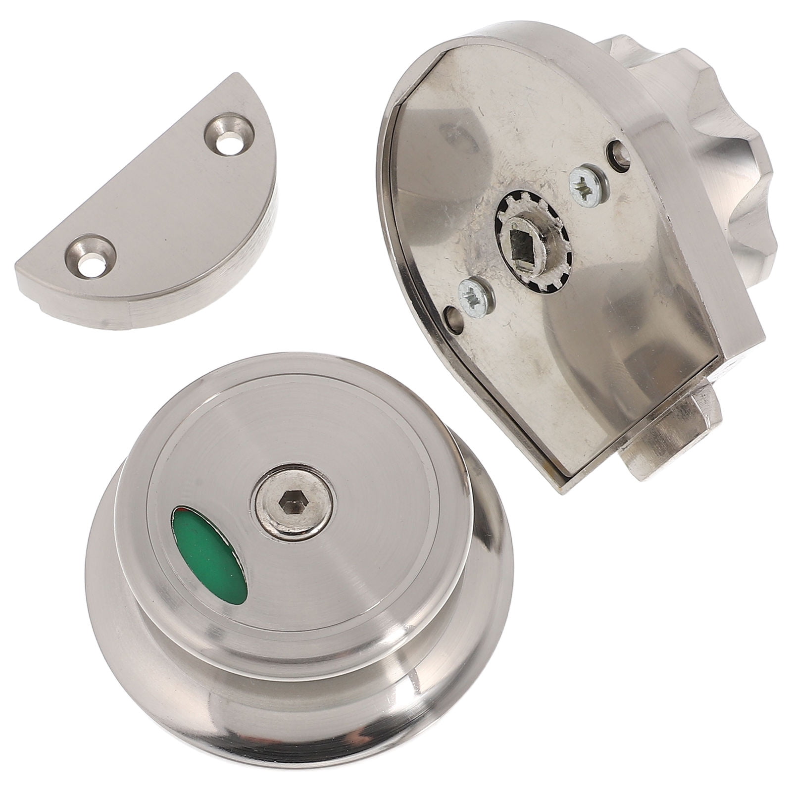 Hemoton 1 Set Zinc Alloy Bathroom Lock Part with Vacant/Occupied ...