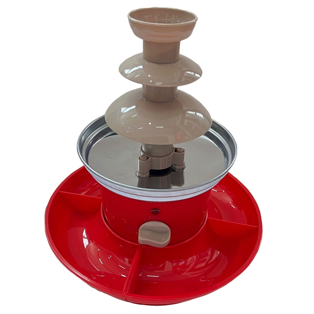 Hemoton 1 Set of 3-tier Chocolate Machine Party Chocolates Fountain ...