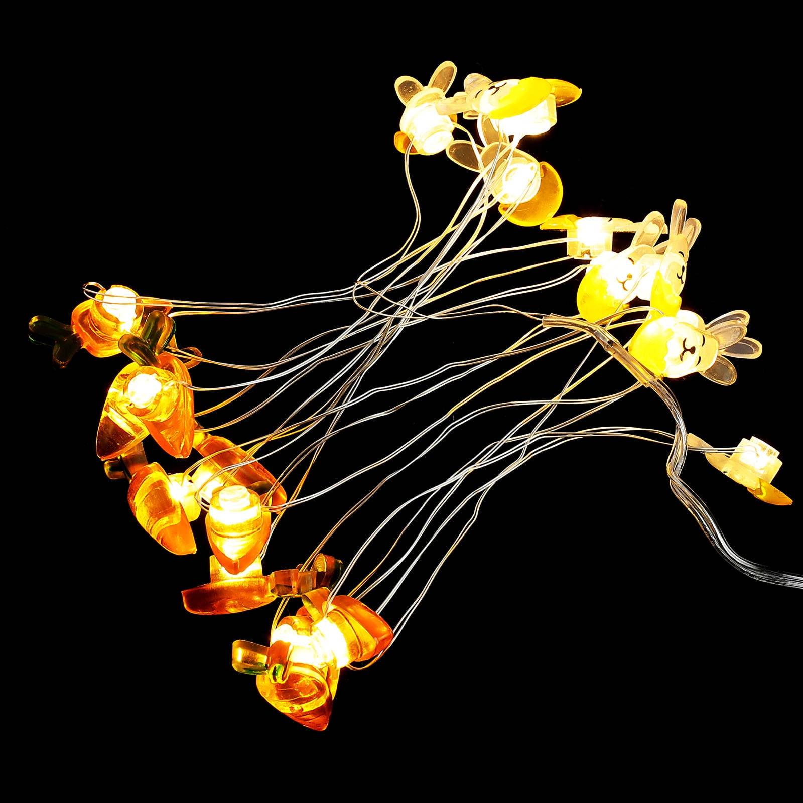 Hemoton 1 Set of Adorable Rabbit Shaped String Lamp Festival Lamp ...