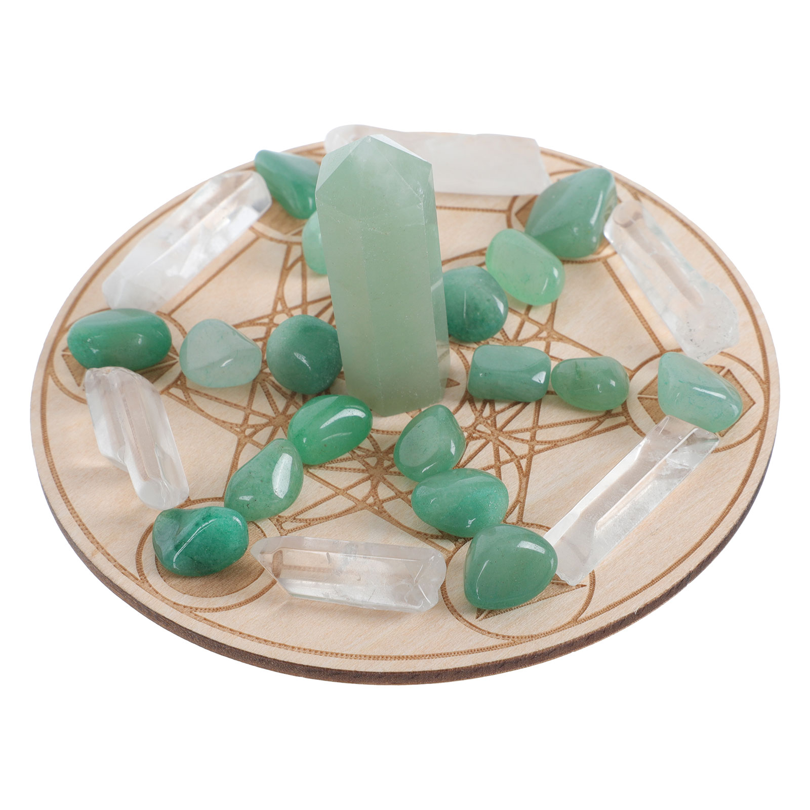 Hemoton 1 Set of Chakra Stones Practical Healing Crystals Kit Crystal Therapy Set - Walmart.com