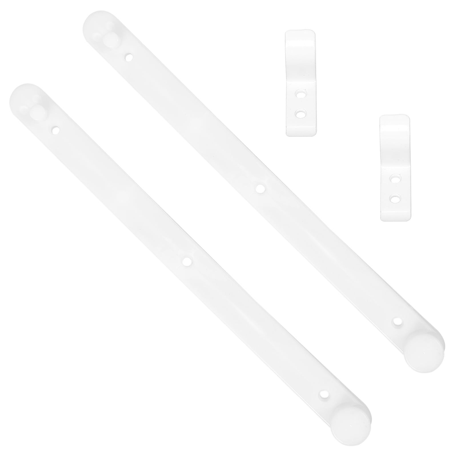 Hemoton 1 Set of Flip-up Door Guide Kitchen Rails Cabinet Sliders ...