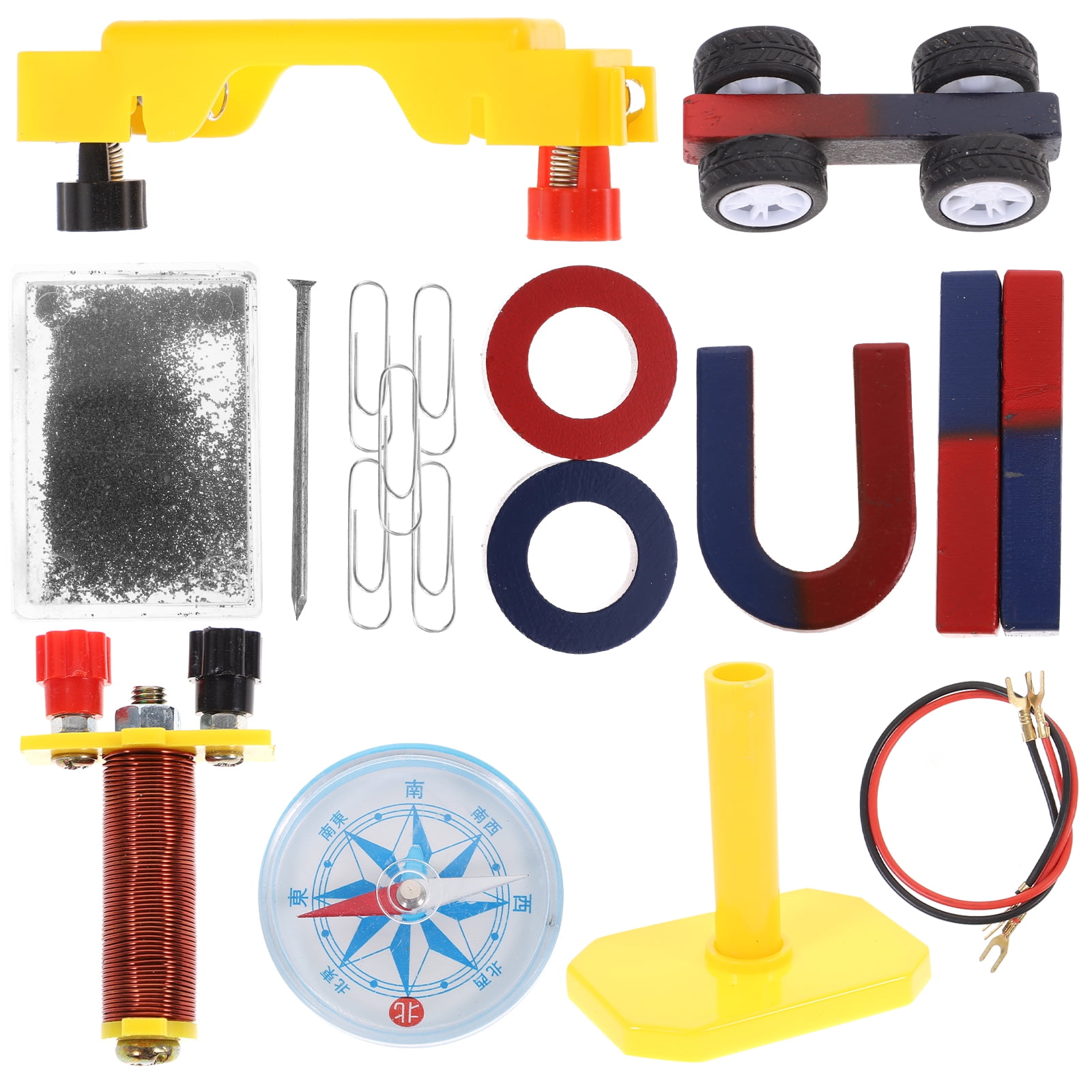 Hemoton 1 Set of Magnet Kit Horseshoe U-shaped Bar Ring Type Magnet ...