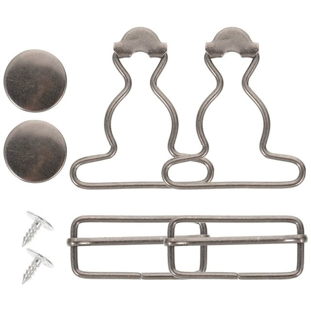 Hemoton 1 Set of Overall Clips Replacement DIY Overalls Dungaree Belt ...