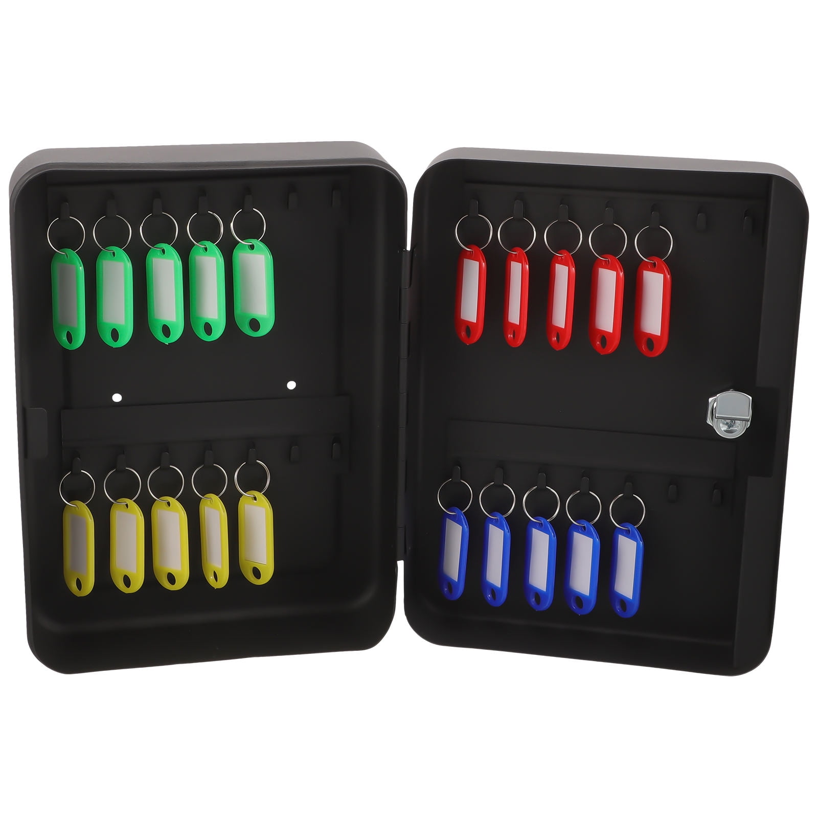Hemoton 1 Set of Wall Storage Key Management Box Key Security Cabinet ...