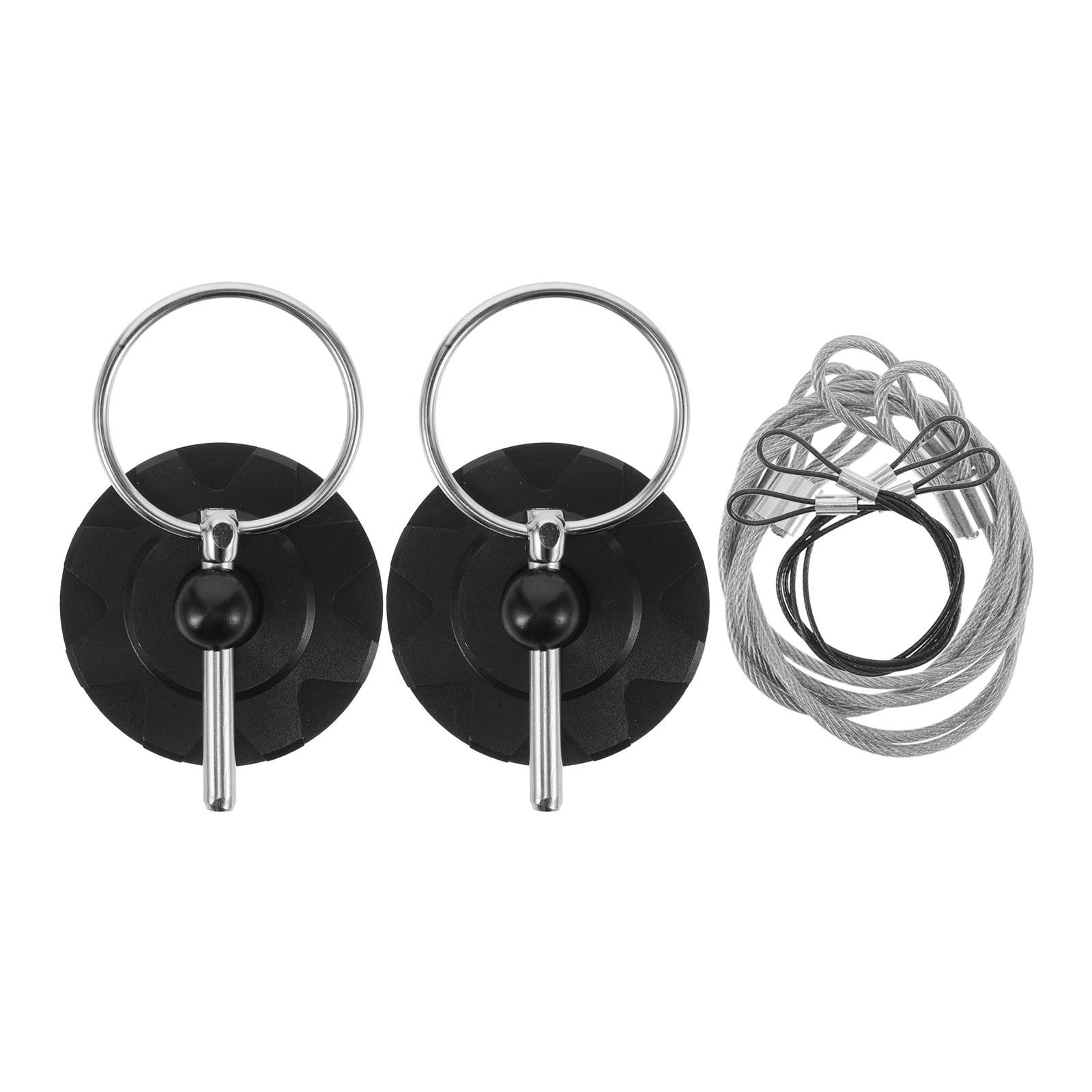 Hemoton 1 Sets Hood Pin Lock Kit, Universal Racing Hood Pin Kits CNC ...