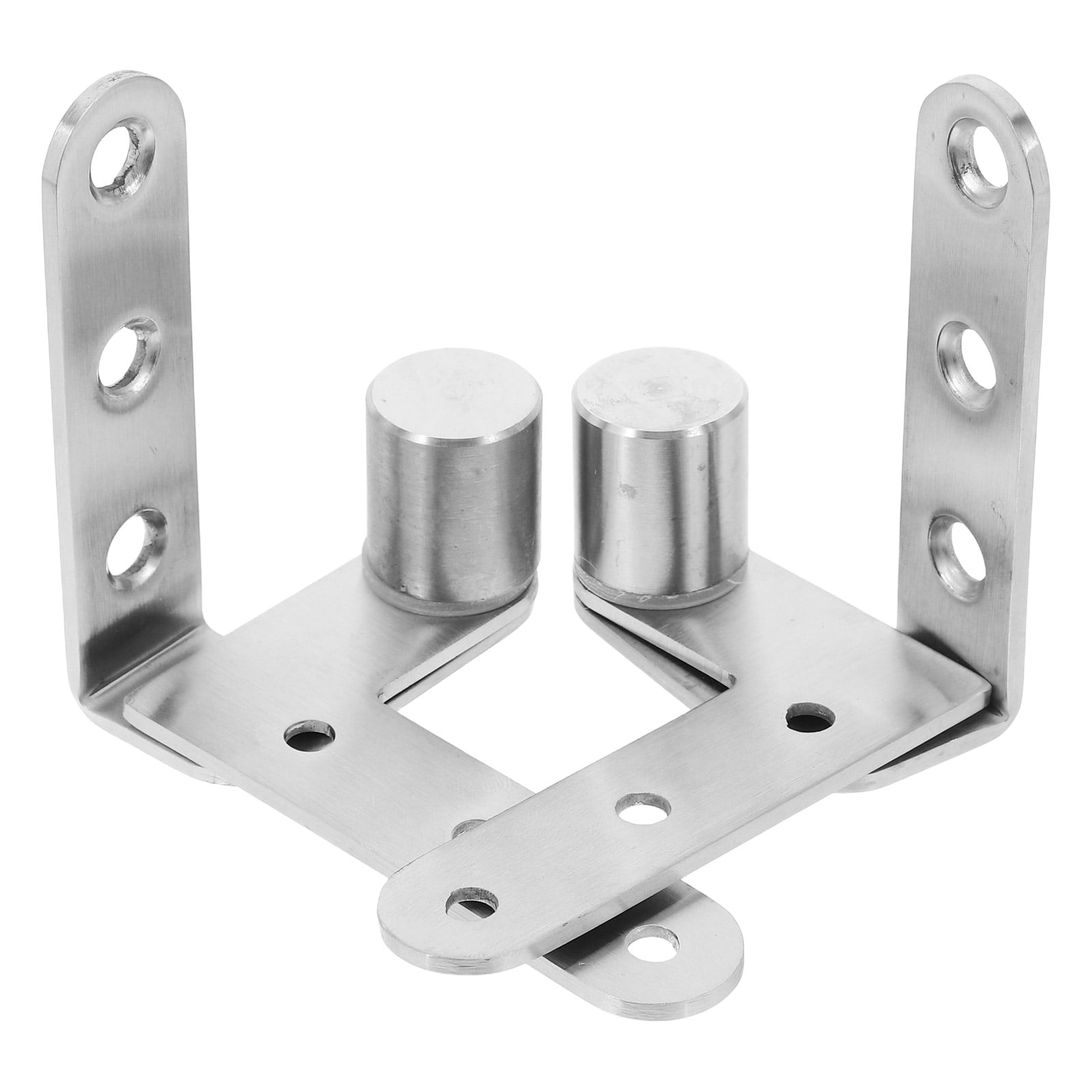 Hemoton 1 pair Door Pivot Hinges Heavy Duty Hinges Wood Doors Hidden ...