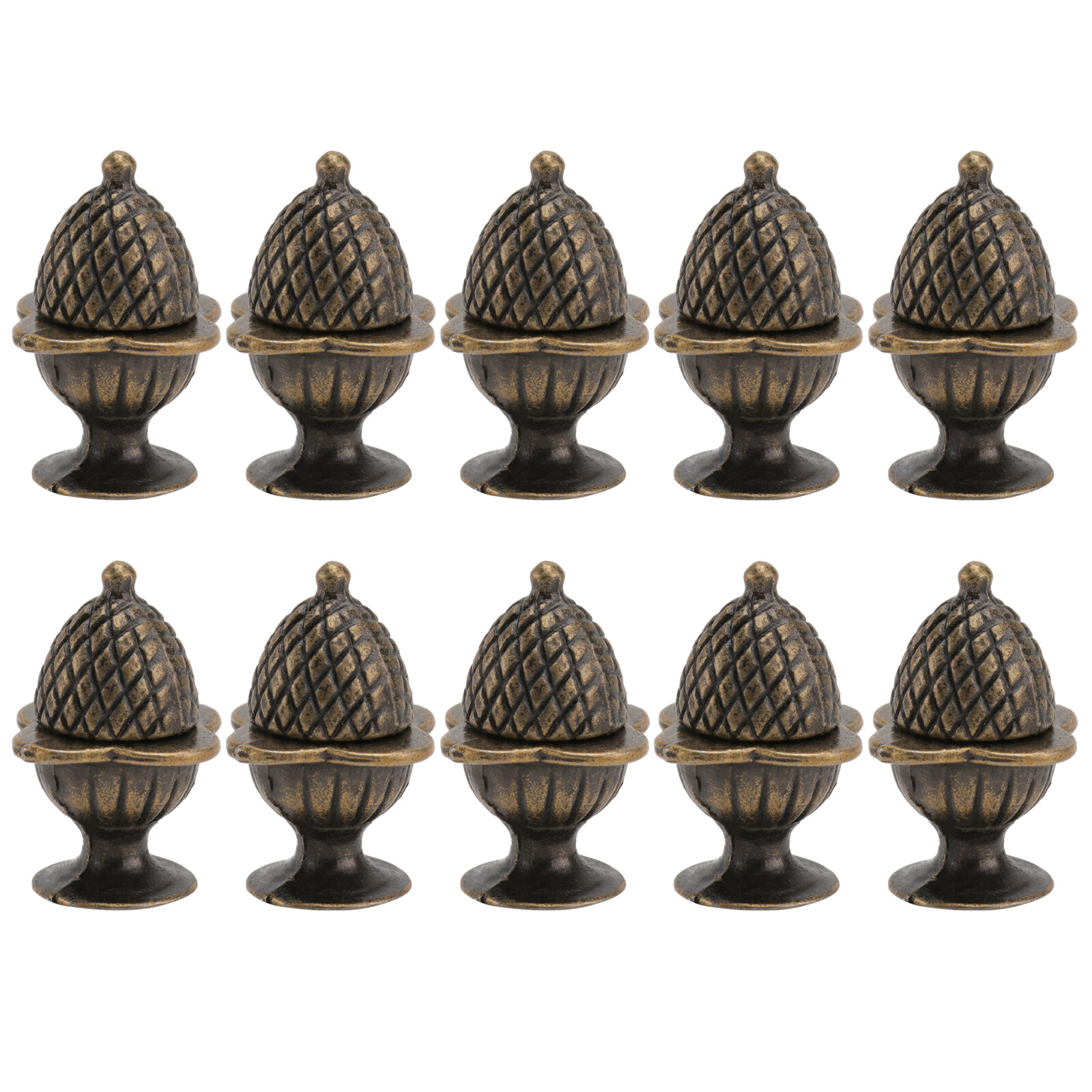 Hemoton 10 PCS Antique Corn Handle Furniture Knobs Cabinet - Walmart.com
