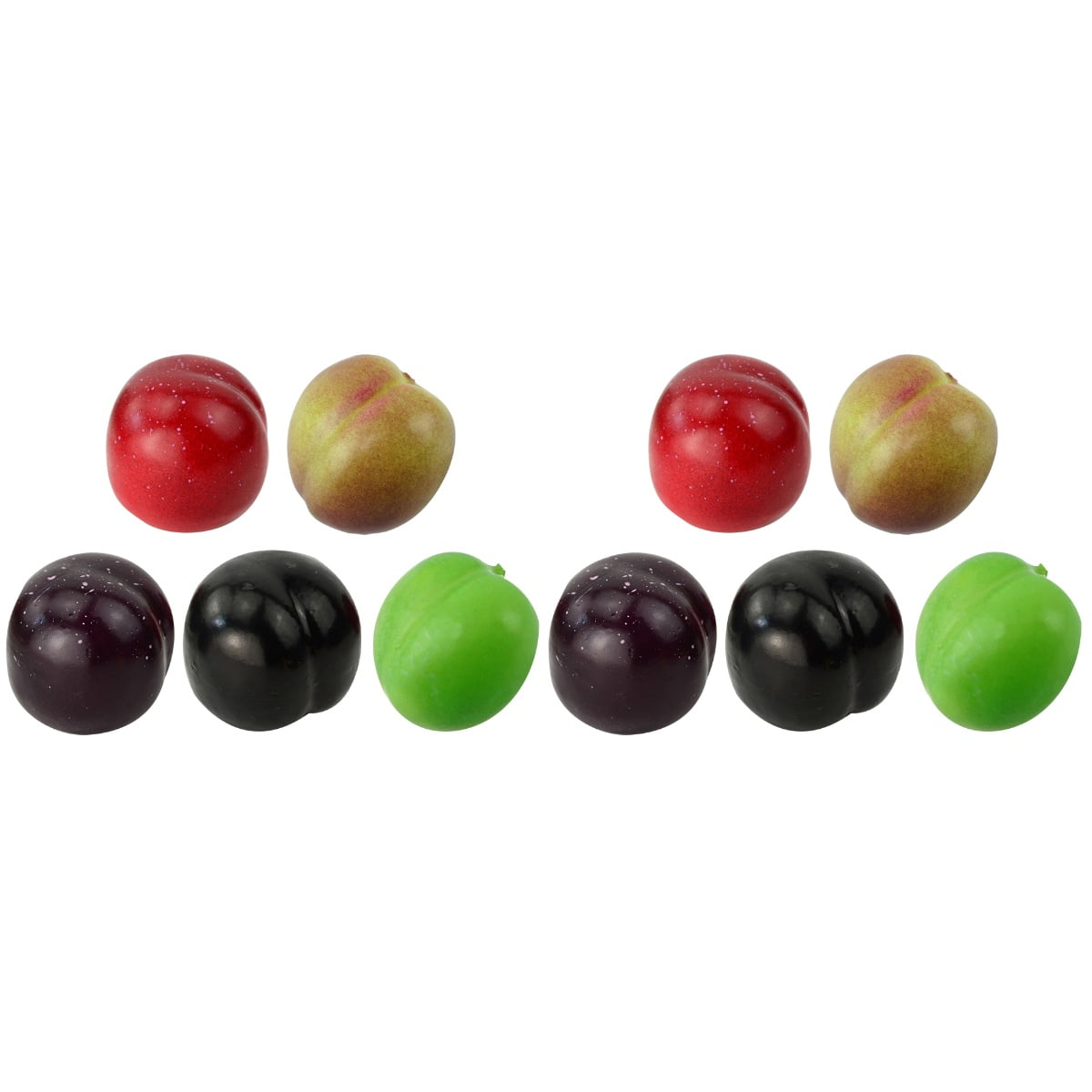 DEEPCRAFF Plum Decoration Models Home Use General Users 10Pcs 2.4x2.6x2 ...