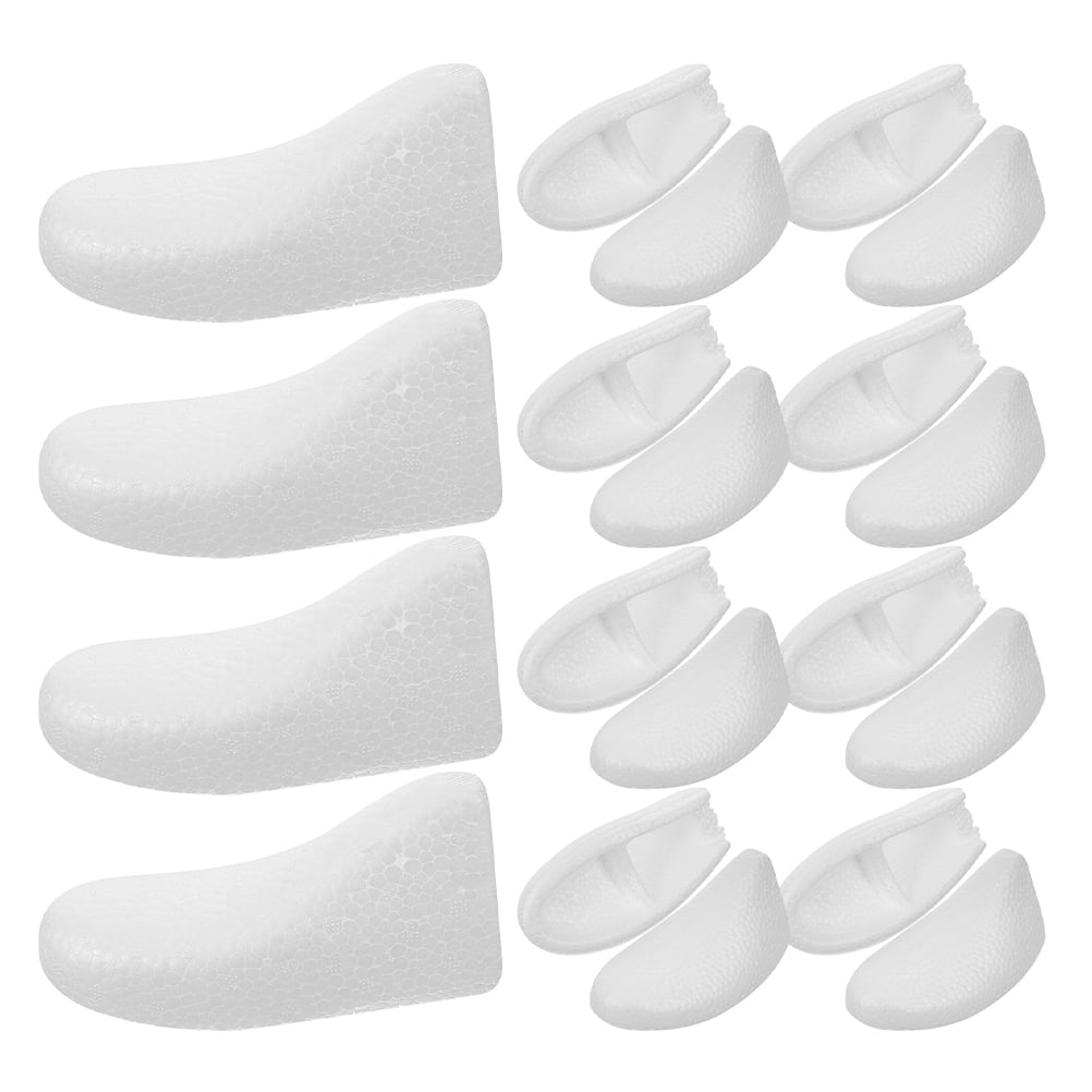 Hemoton 10 Pairs Foam Shoe Tree Shoe Accessory Shoe Inserts To Keep ...