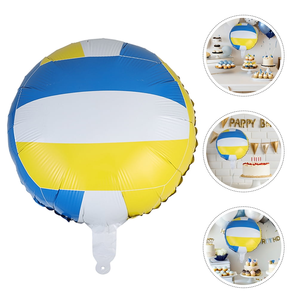 Hemoton 10 Pcs 18 Inches Volleyball Balloon Volleyball Themed Party ...