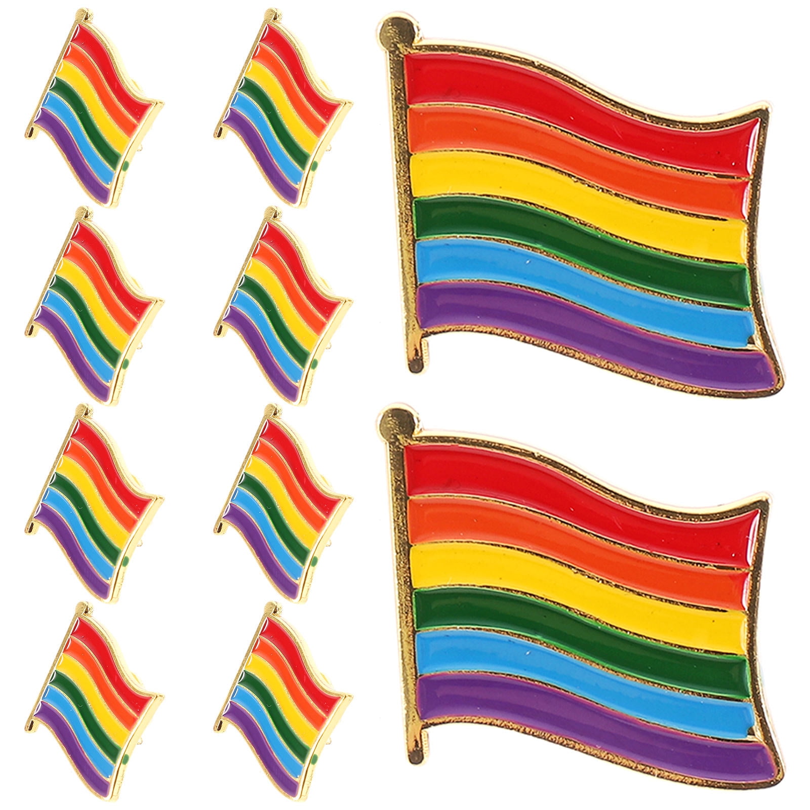 Hemoton 10 Pcs Gay Pride Badge Gathering Accessory Funny Brooch ...
