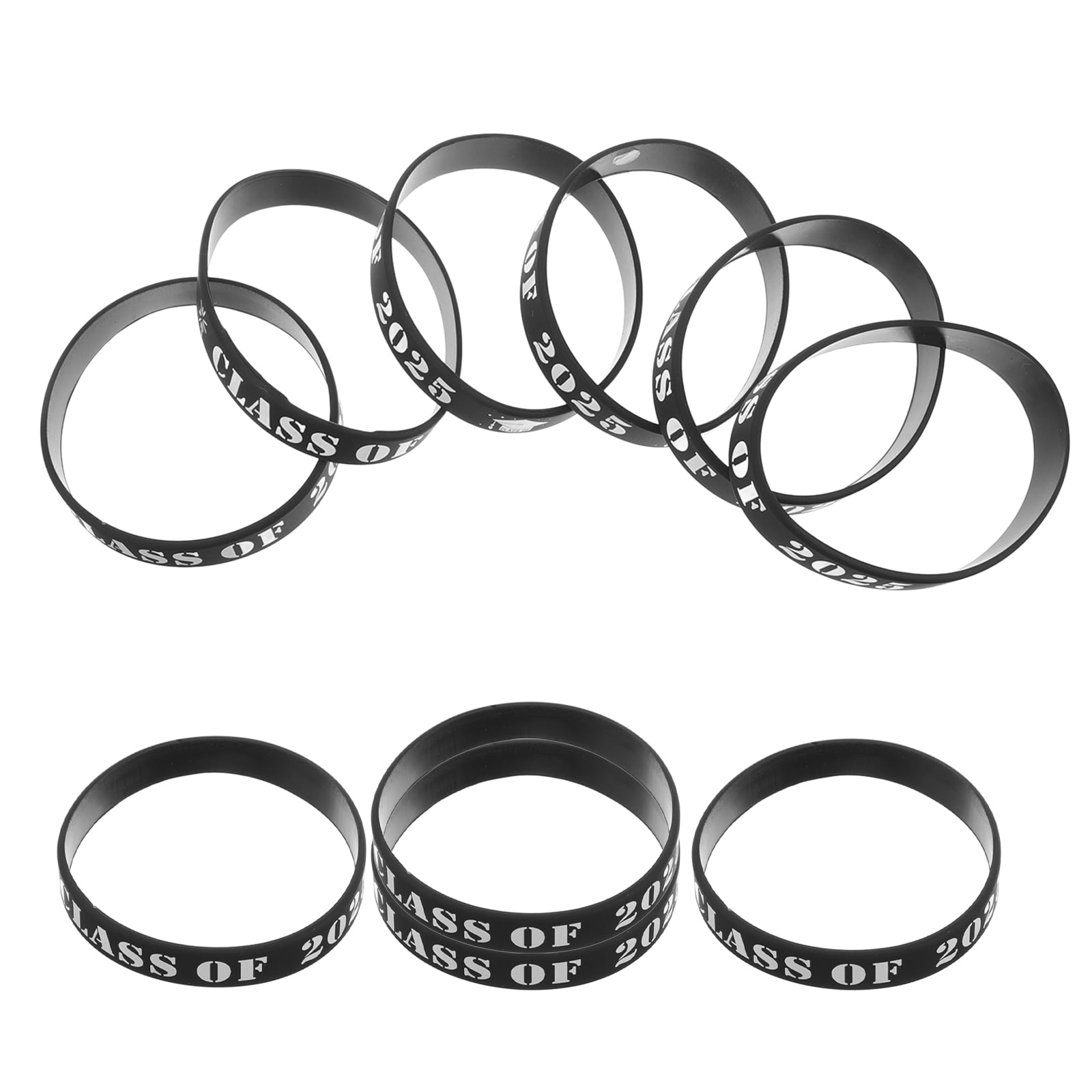 Hemoton 10 Pcs Graduation Party Favors Bracelets Class Bands Student ...