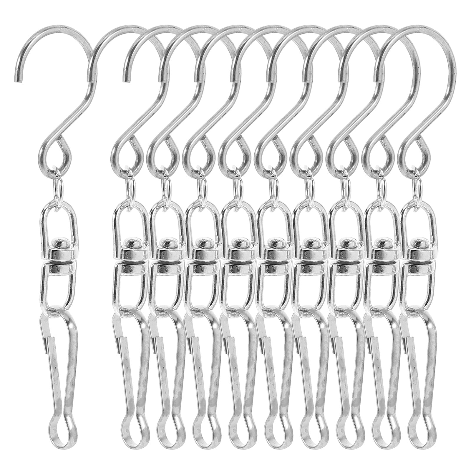 Hemoton 10 Pcs Locking Aerial Bucket Hooks Hanging Display Motor ...