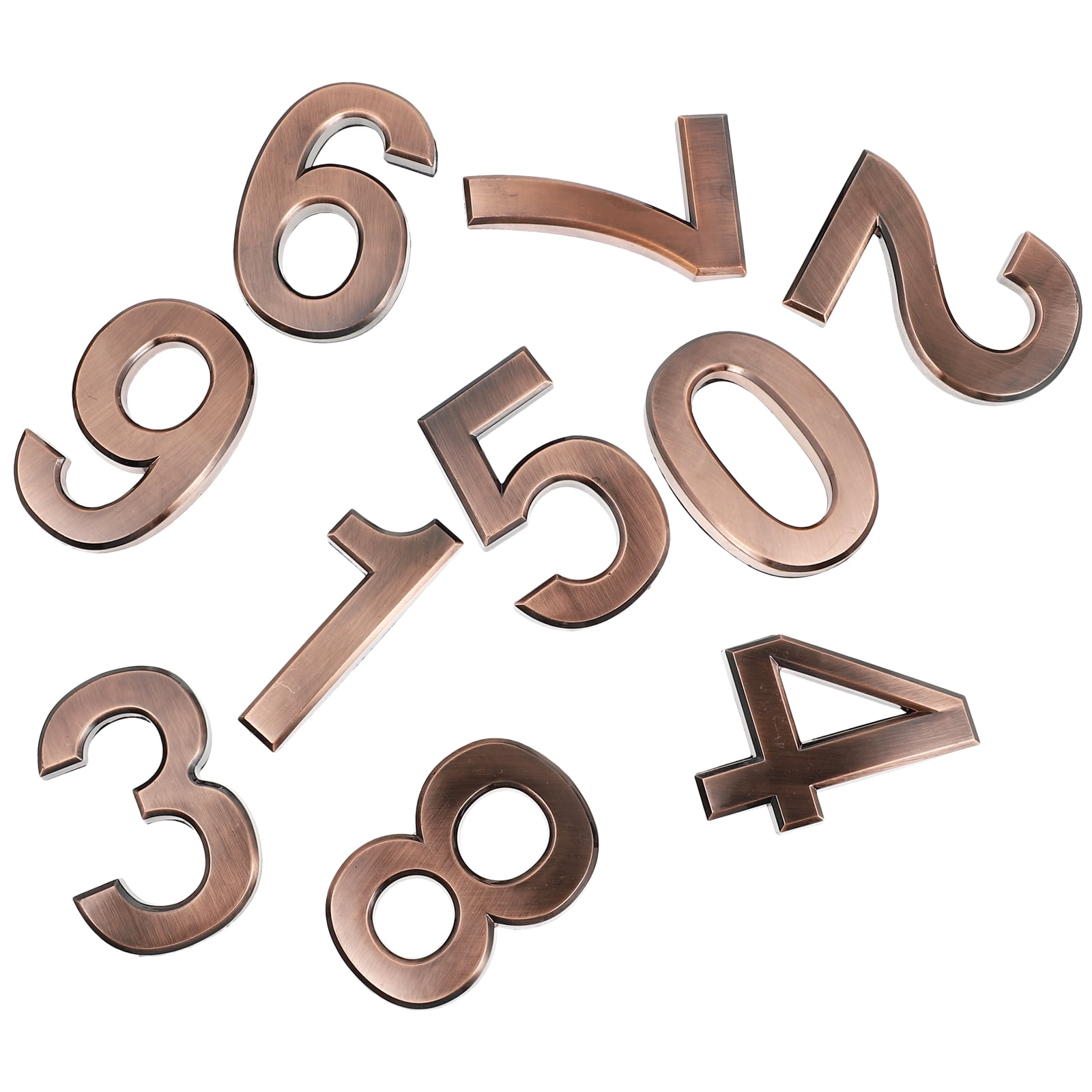 Hemoton 10 Pcs Number Stickers for Apartments Condo Numbers - Walmart.com