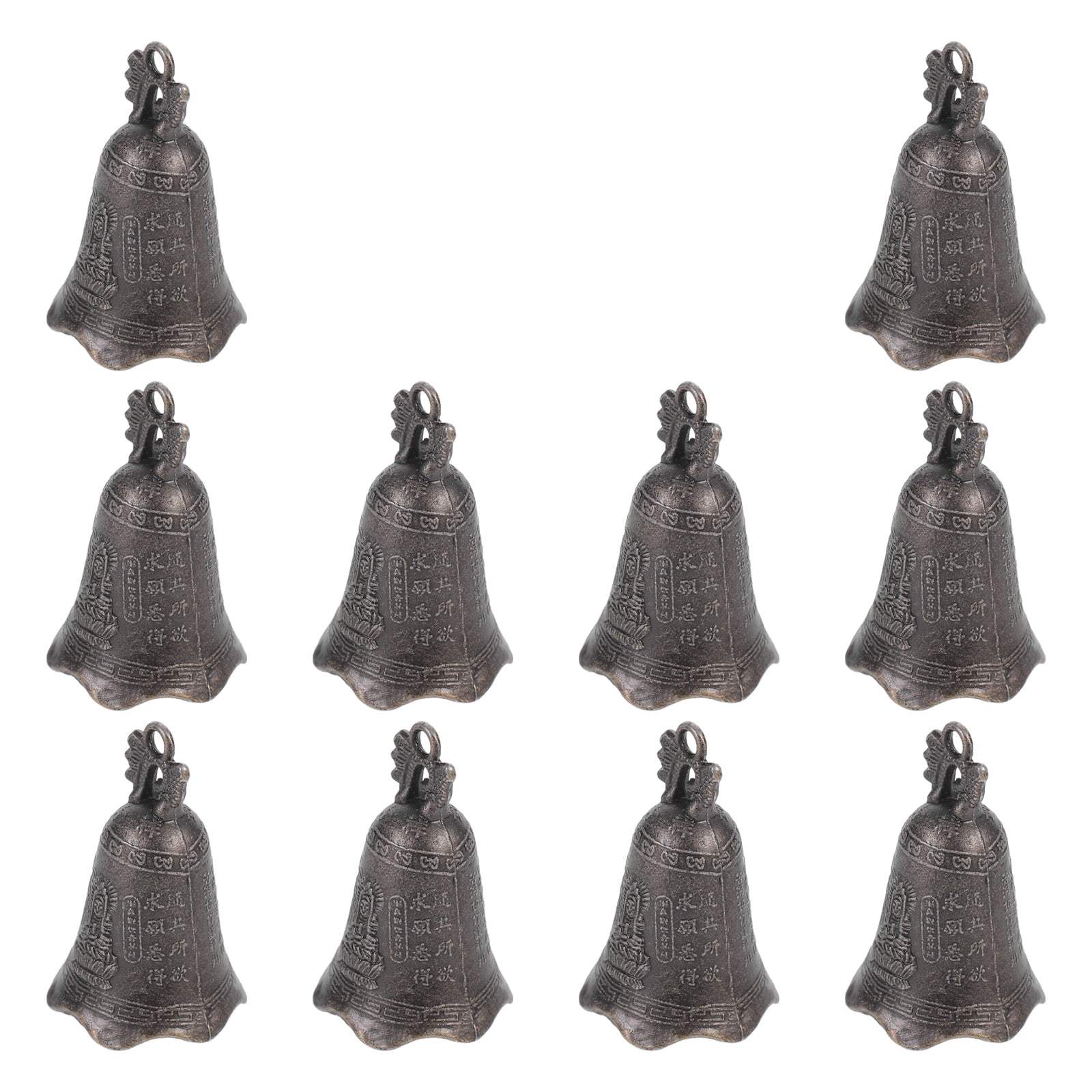 Hemoton 10 Pcs Shell Aeolian Bells Knob Wind Chime Accessories ...