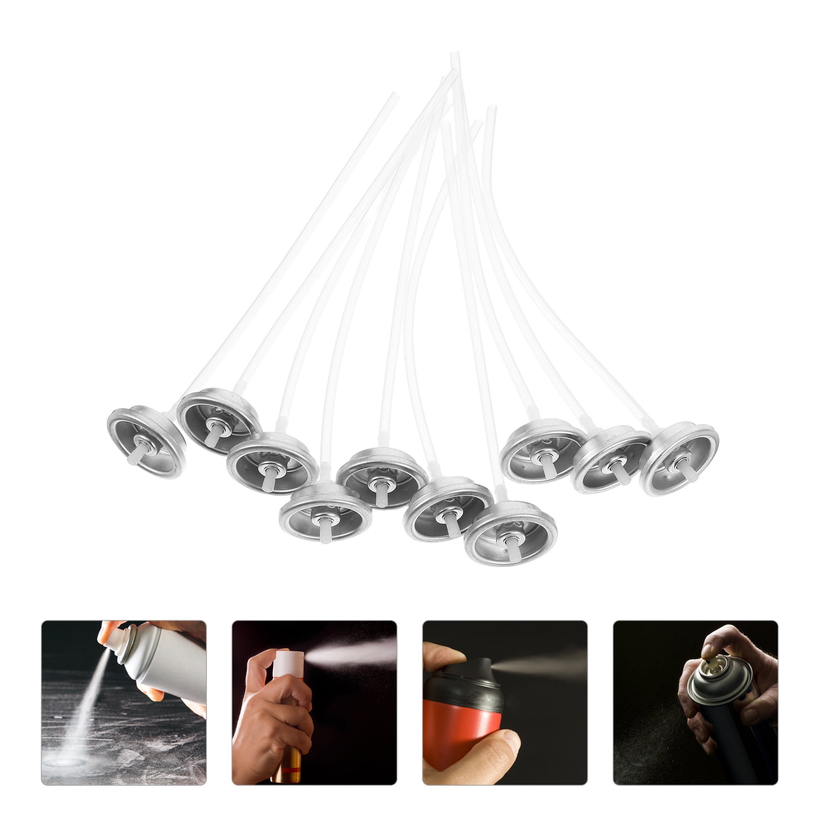 Hemoton 10 Pcs Spray Can Attachment Spray Nozzle Tips For Spray Paint ...