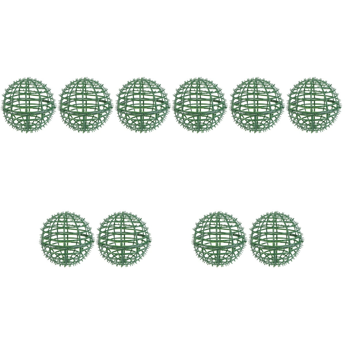 Hemoton 10 Pcs Topiary Ball Frame Grass Ball Support Cage Topiary ...