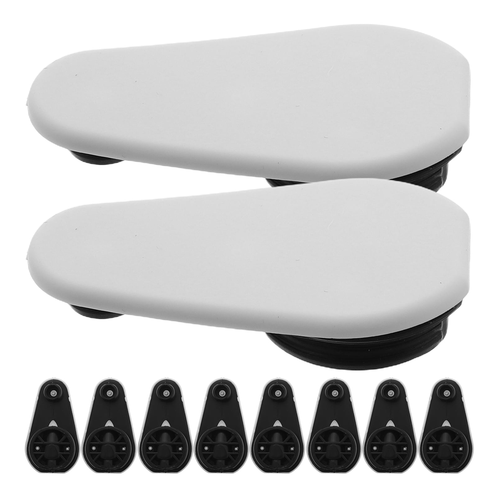 Hemoton 10 Sets Corner Shelf Bracket Rv Cabinet Corner Connectors Small ...