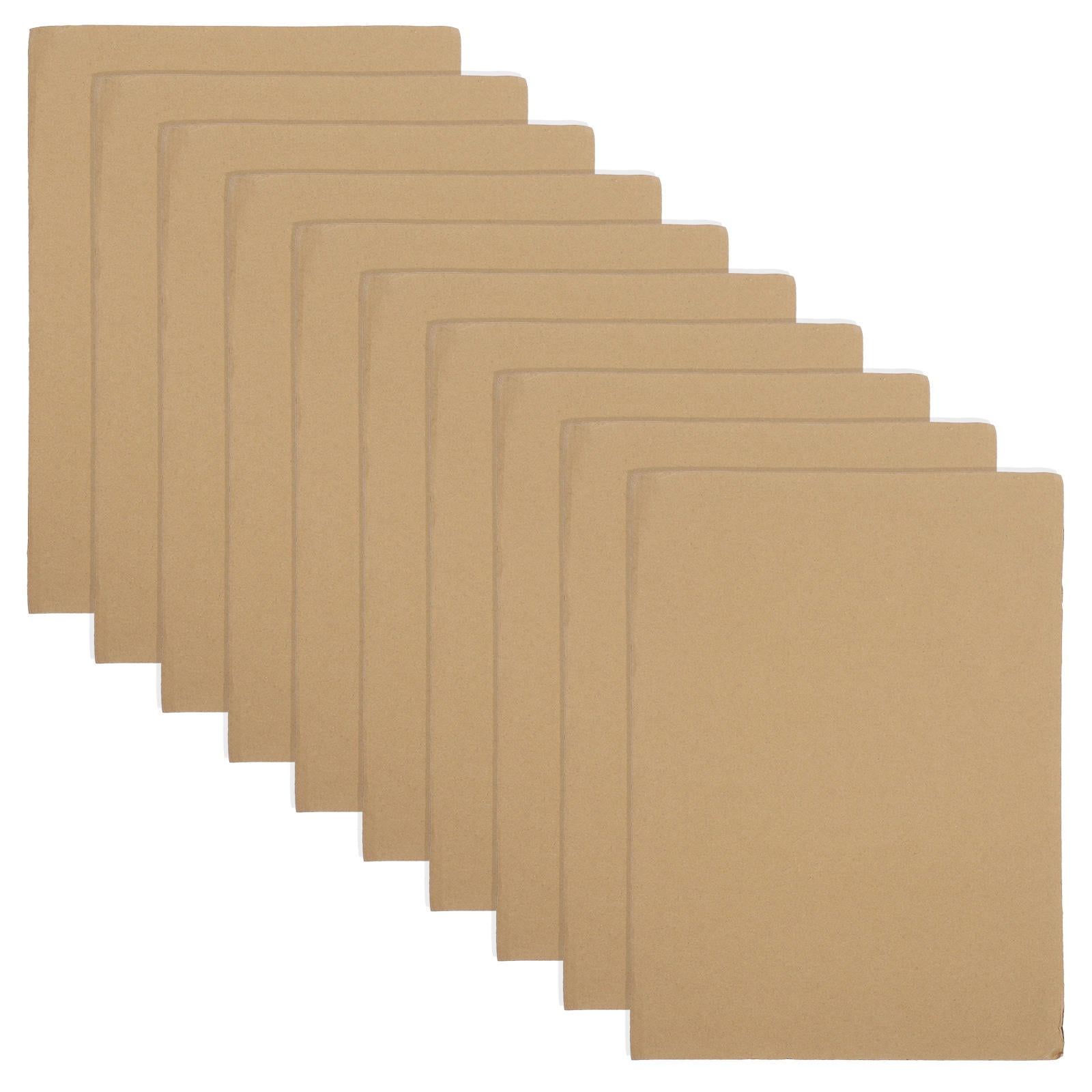 Hemoton 10 Sheets Cardboard Boxes for Moving Square Corrugated ...