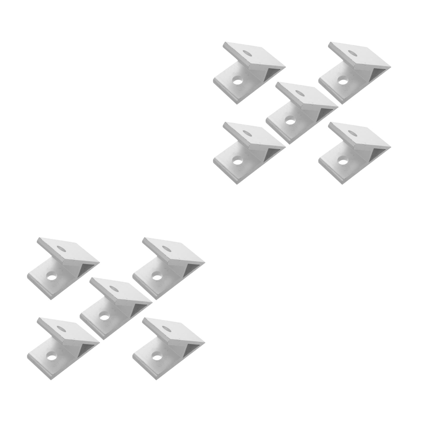 HEMOTON HOMEMAXS 10 pcs Profile Brackets Aluminum Extrusion Connector ...