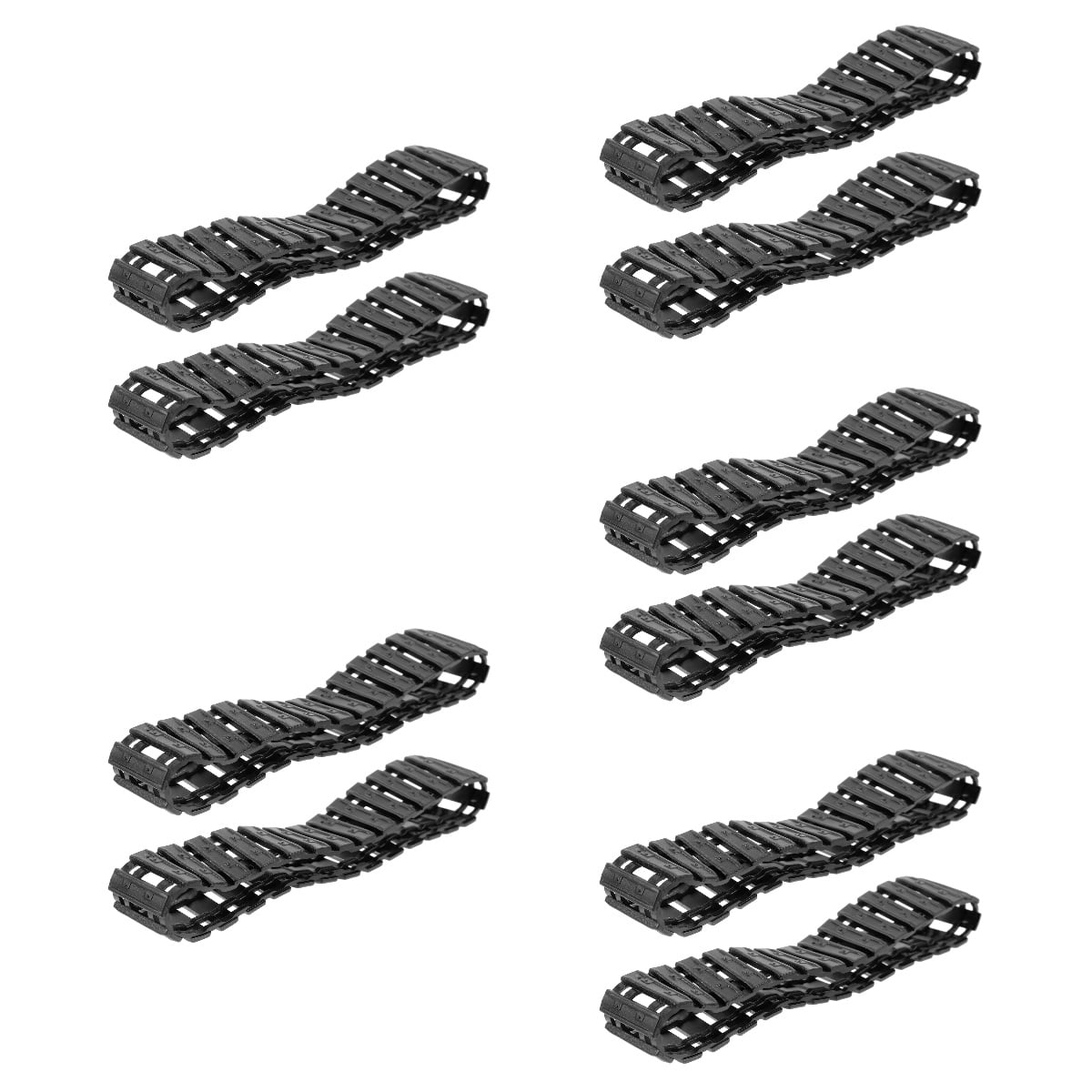 Hemoton 10 pcs DIY Tank Tracks Replacement Tracks Remote Control Tank ...