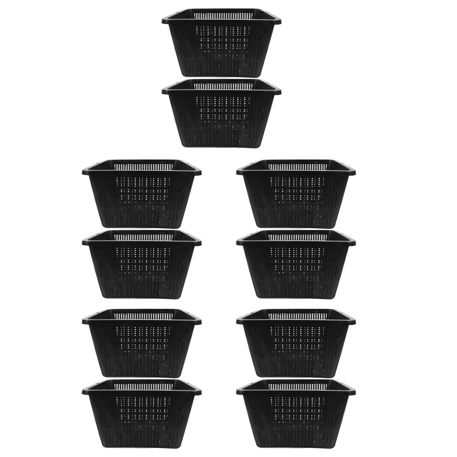 Hemoton 10 pcs Floating Pond Planter Baskets for Hydroponic Gardening ...