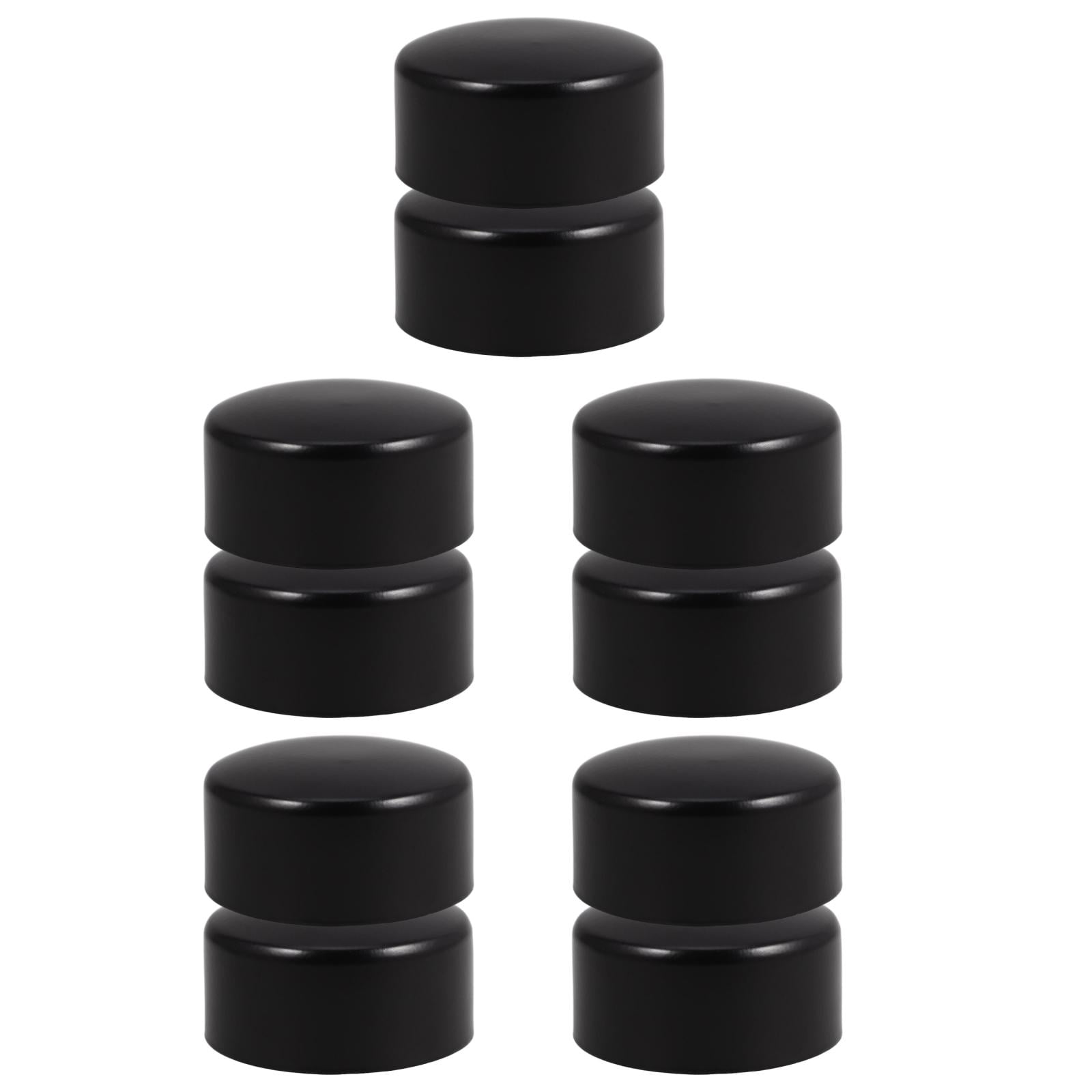 Hemoton 10 pcs Handrail End Caps Cover Stainless Steel Round Hand ...