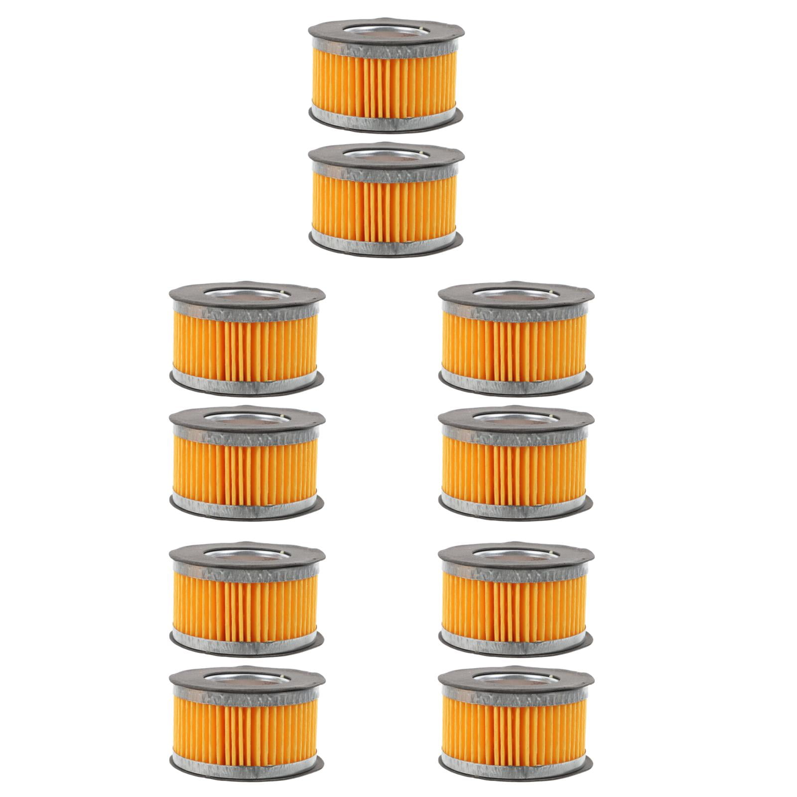 Hemoton 10 pcs Home Air Compressor Intake Paper Filtering Elements ...