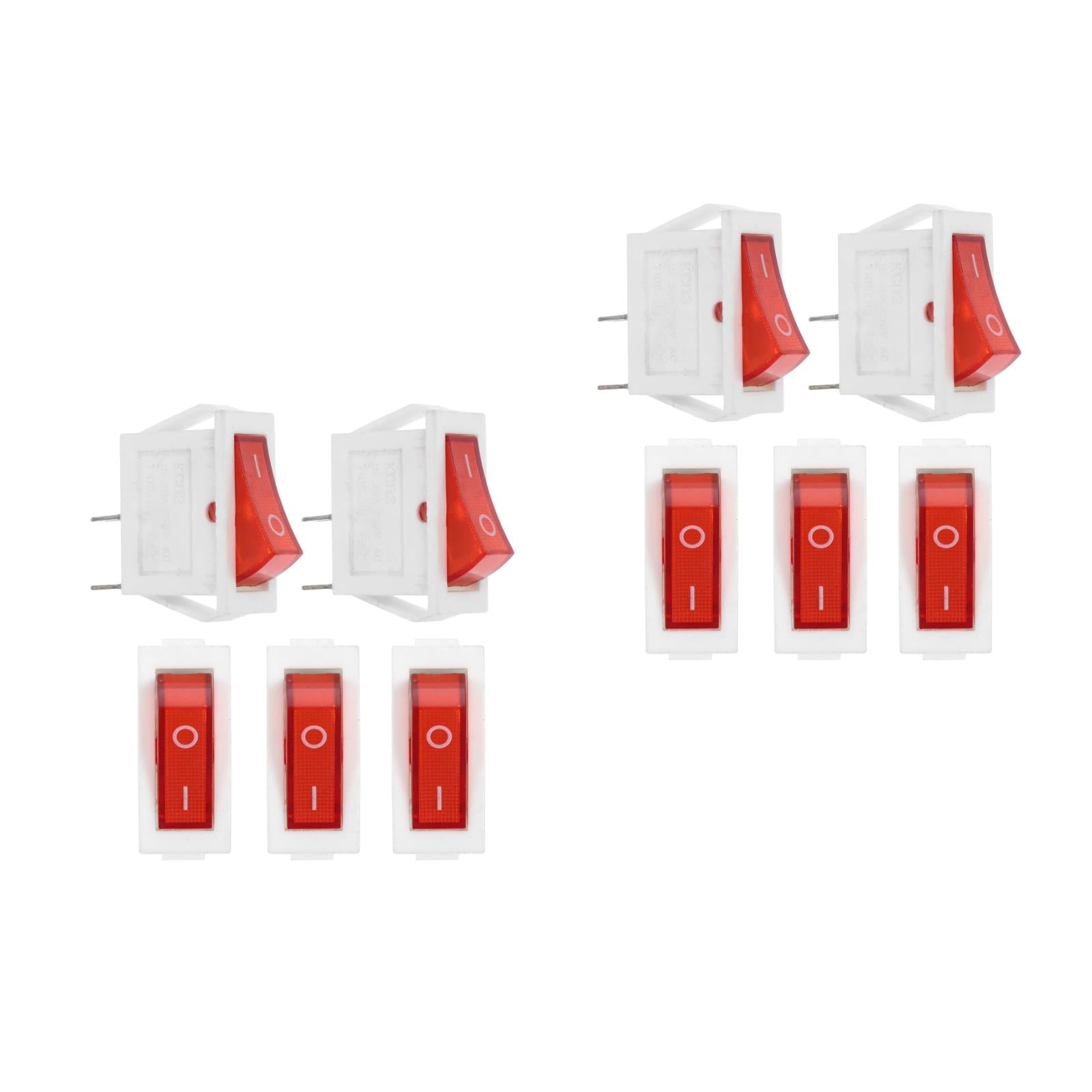 HEMOTON OUNONA 10 pcs Home Appliance Toggle Switch Replacement Boat ...