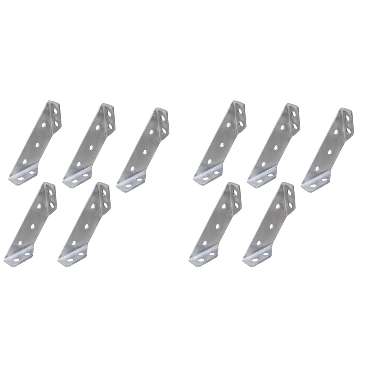 Hemoton 10 pcs Metal Right Angle Bracket Support High Hardness Triangle ...