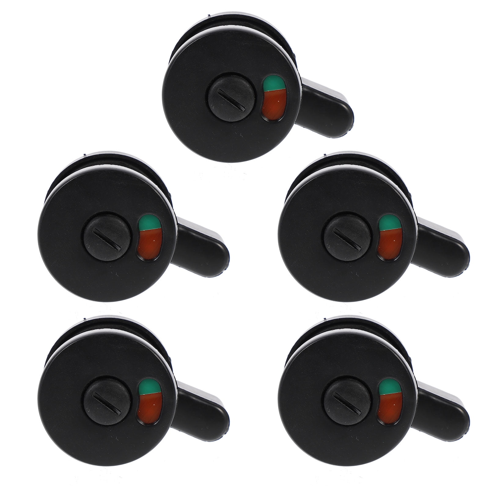 Hemoton 10 pcs Partition Door Lock Plastic Privacy Indicator Door Lock ...