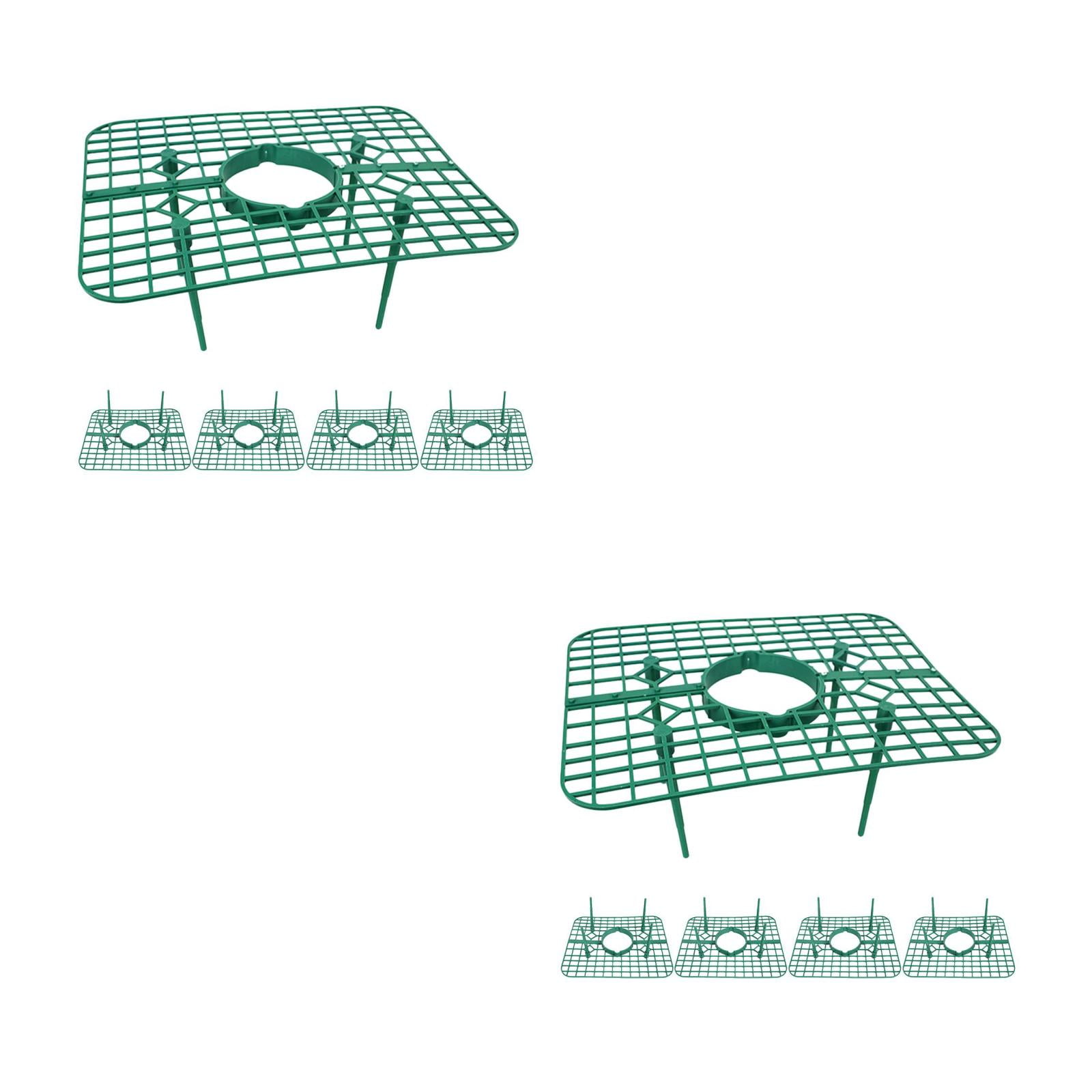 Hemoton 10 pcs Strawberry Supports Rack With 4 Legs Square Plastic ...