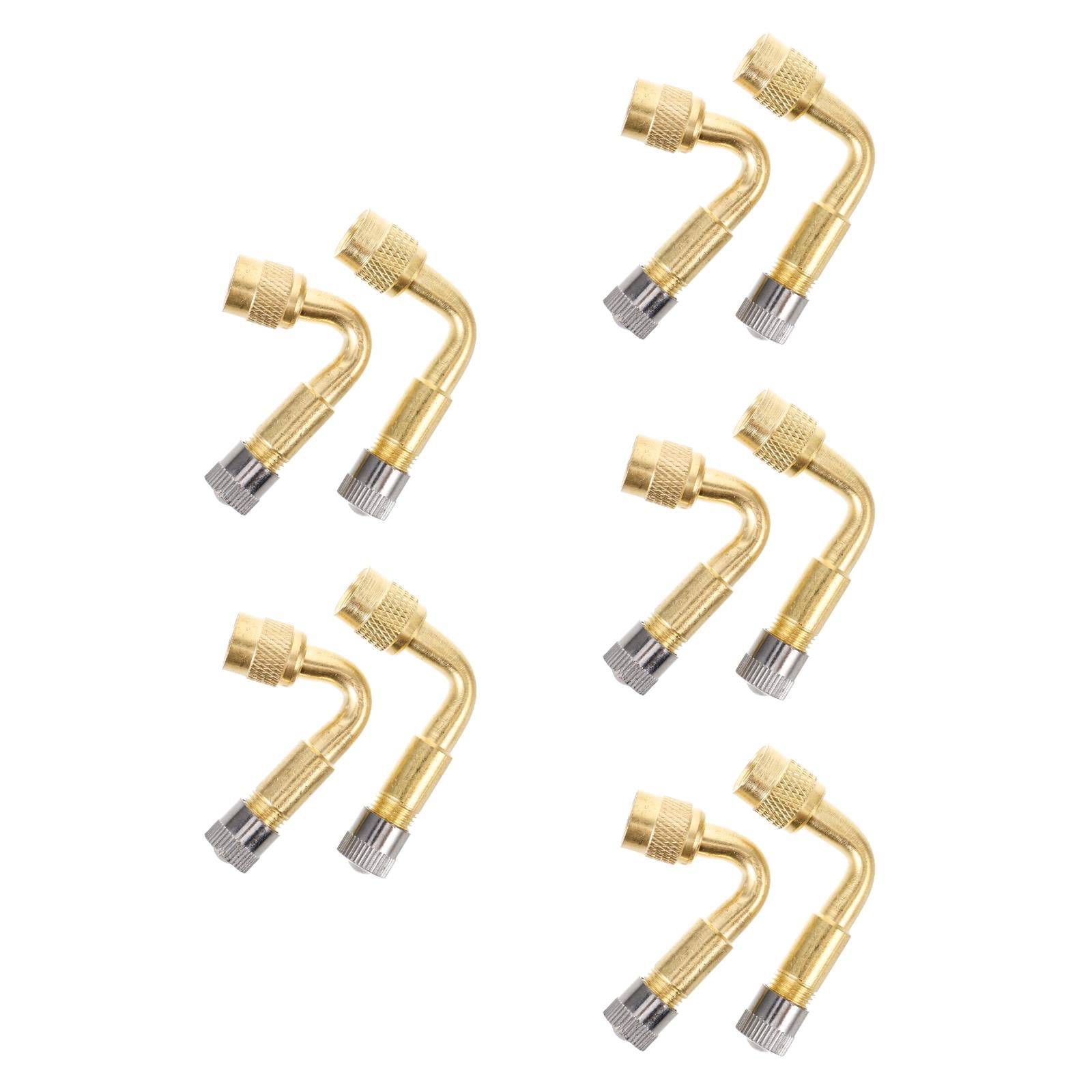 Hemoton 10 pcs Tire Valve Extender Valve Nozzle Extender Tire Valve ...